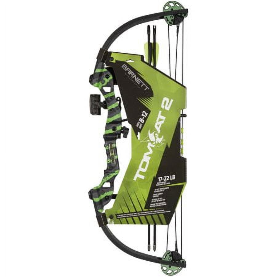 Barnett Tomcat 2 Youth Compound Bow with 17 -22 lb Draw Weight ...
