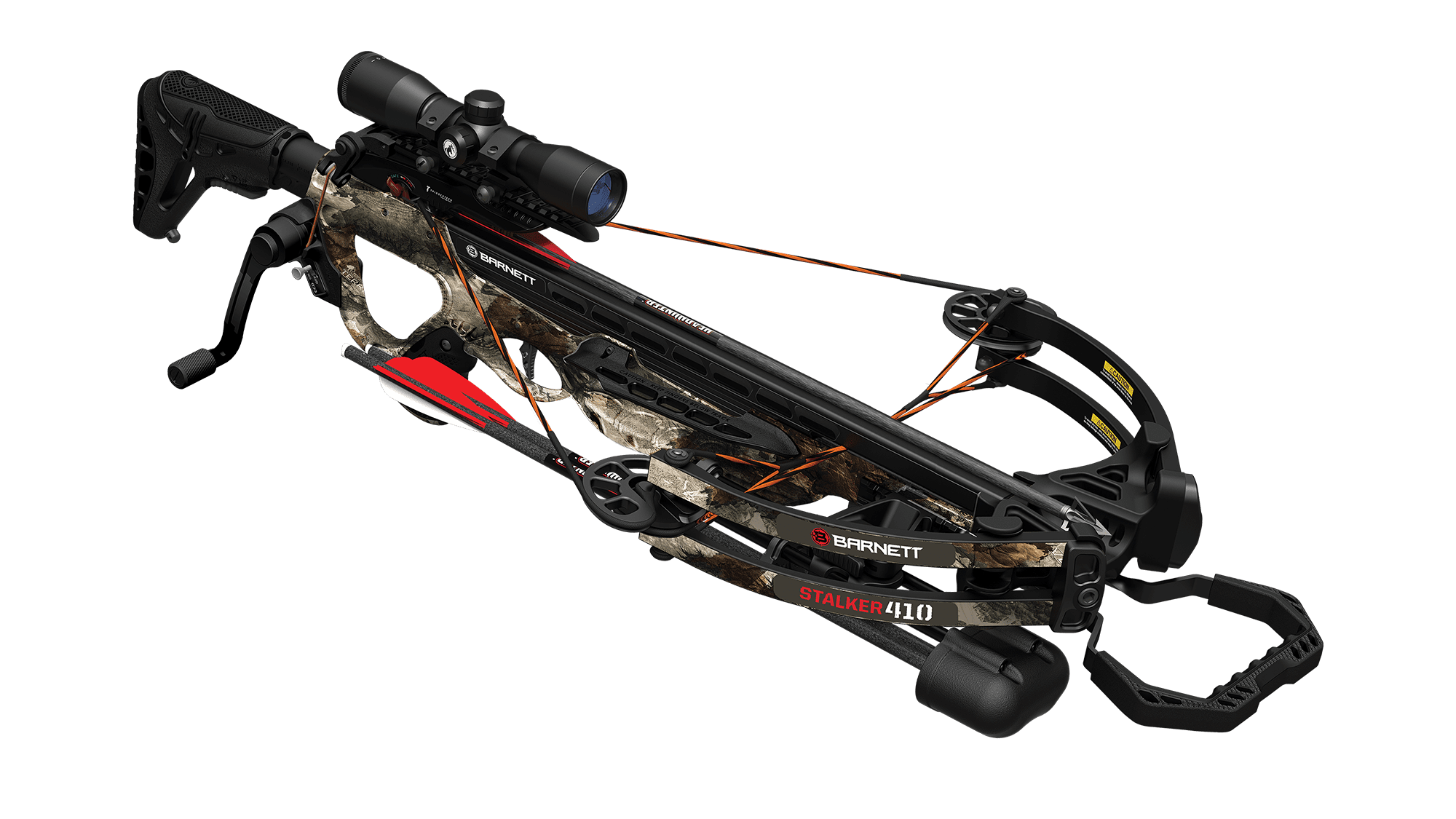 Barnett Stalker 410 FPS Rifle Crossbow with Crank Cocking Device ...