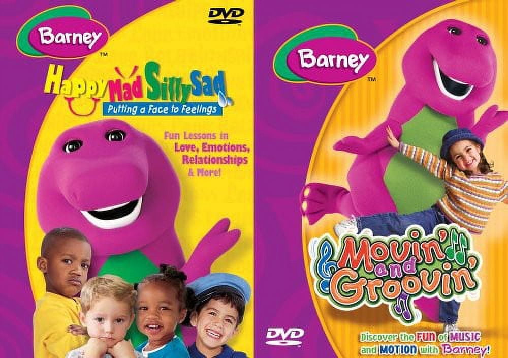 Barney Happy Mad Silly