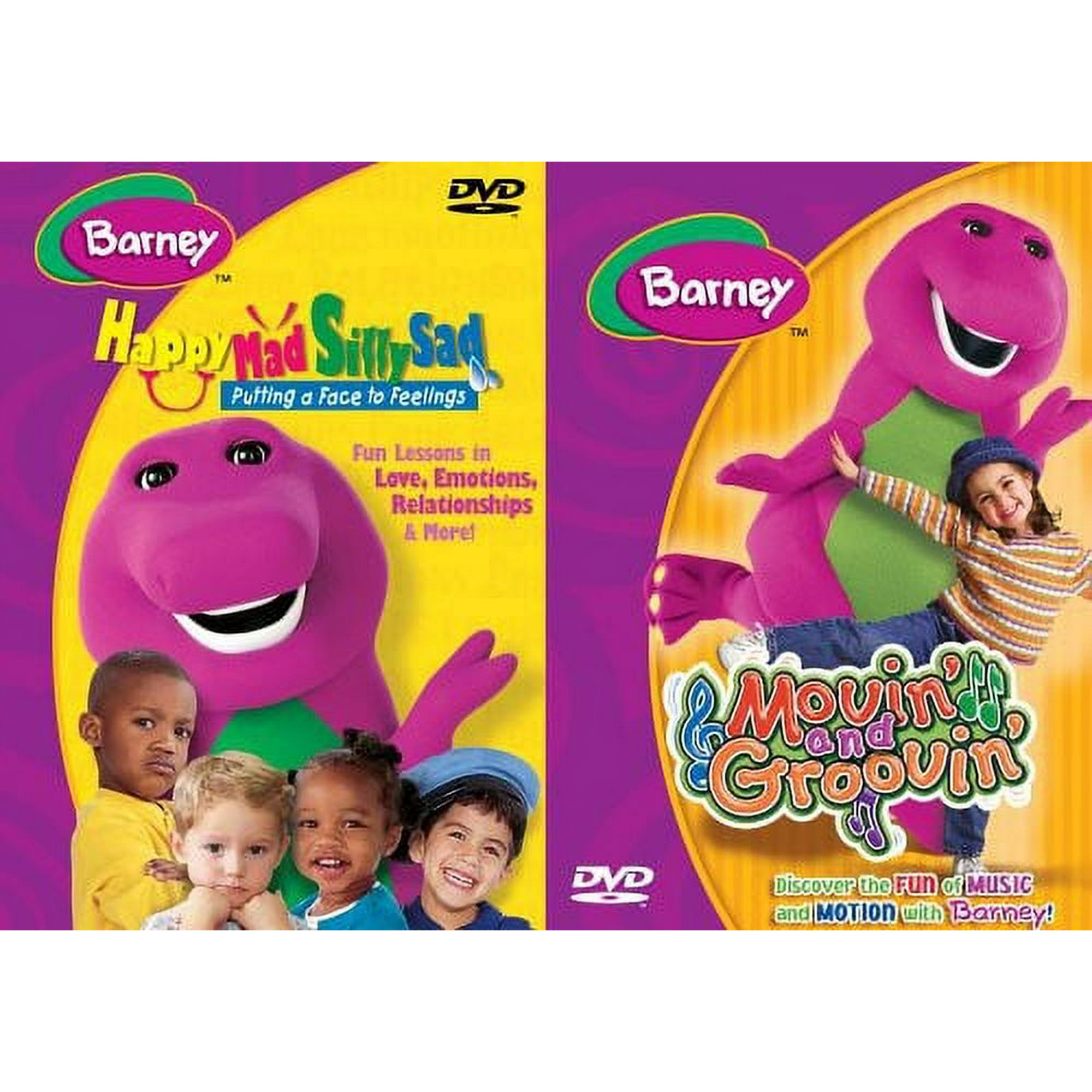 Barney Happy Mad Silly