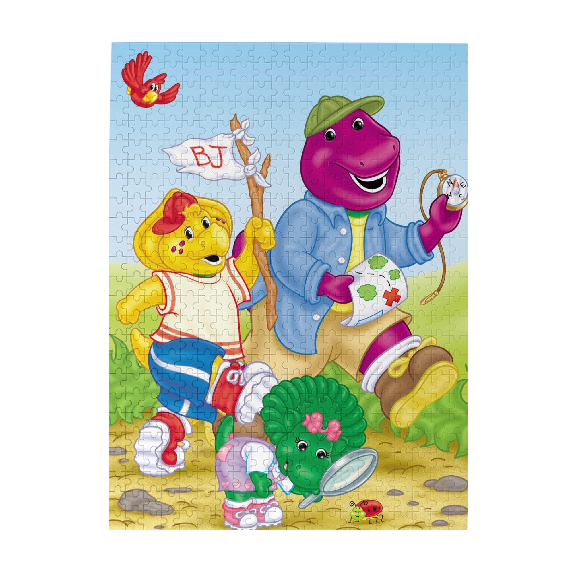 Barney And Friends 300 Piece Jigsaw Puzzle for Adults Kids, Challenging ...