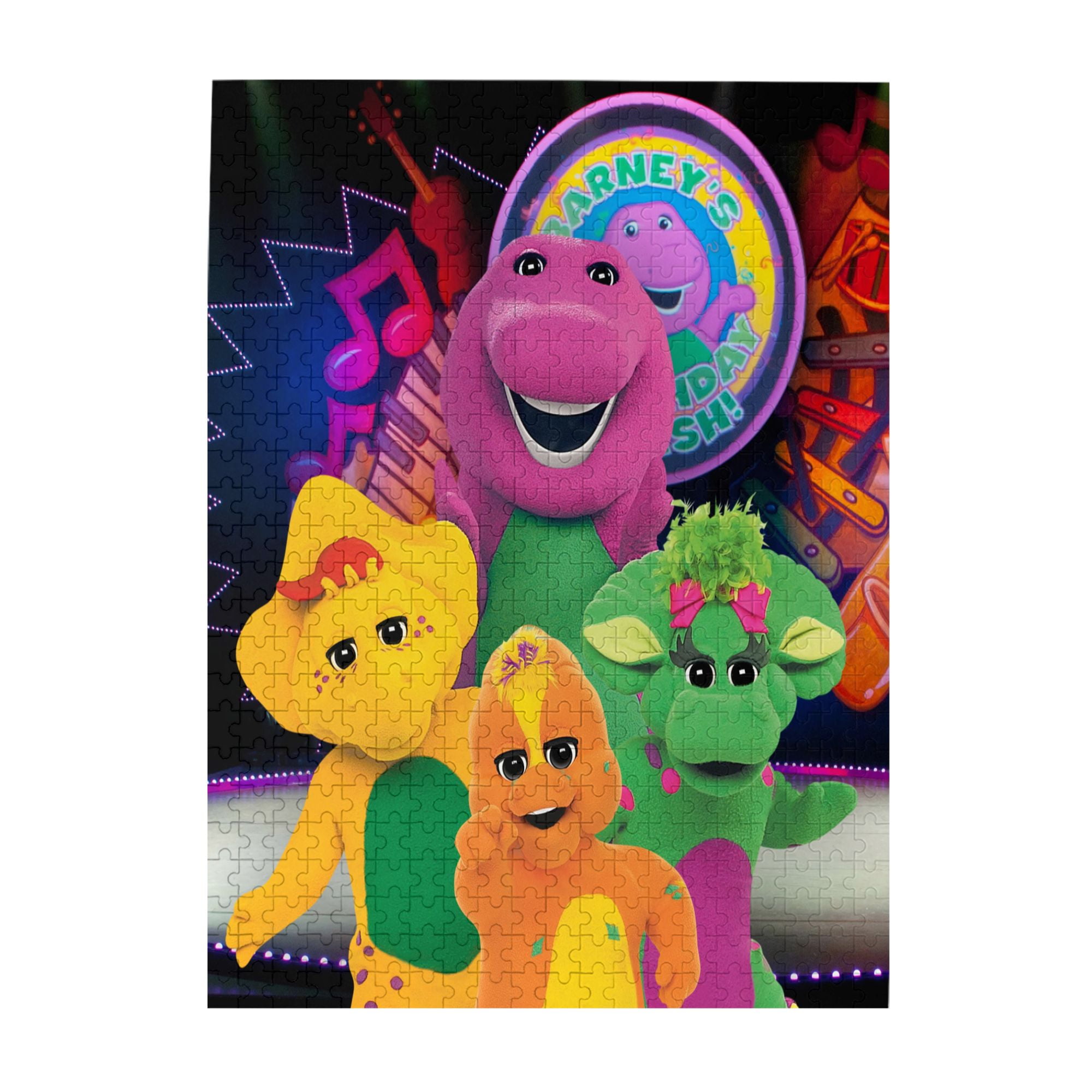 Barney And Friends 300 Piece Jigsaw Puzzle for Adults Kids, Challenging ...