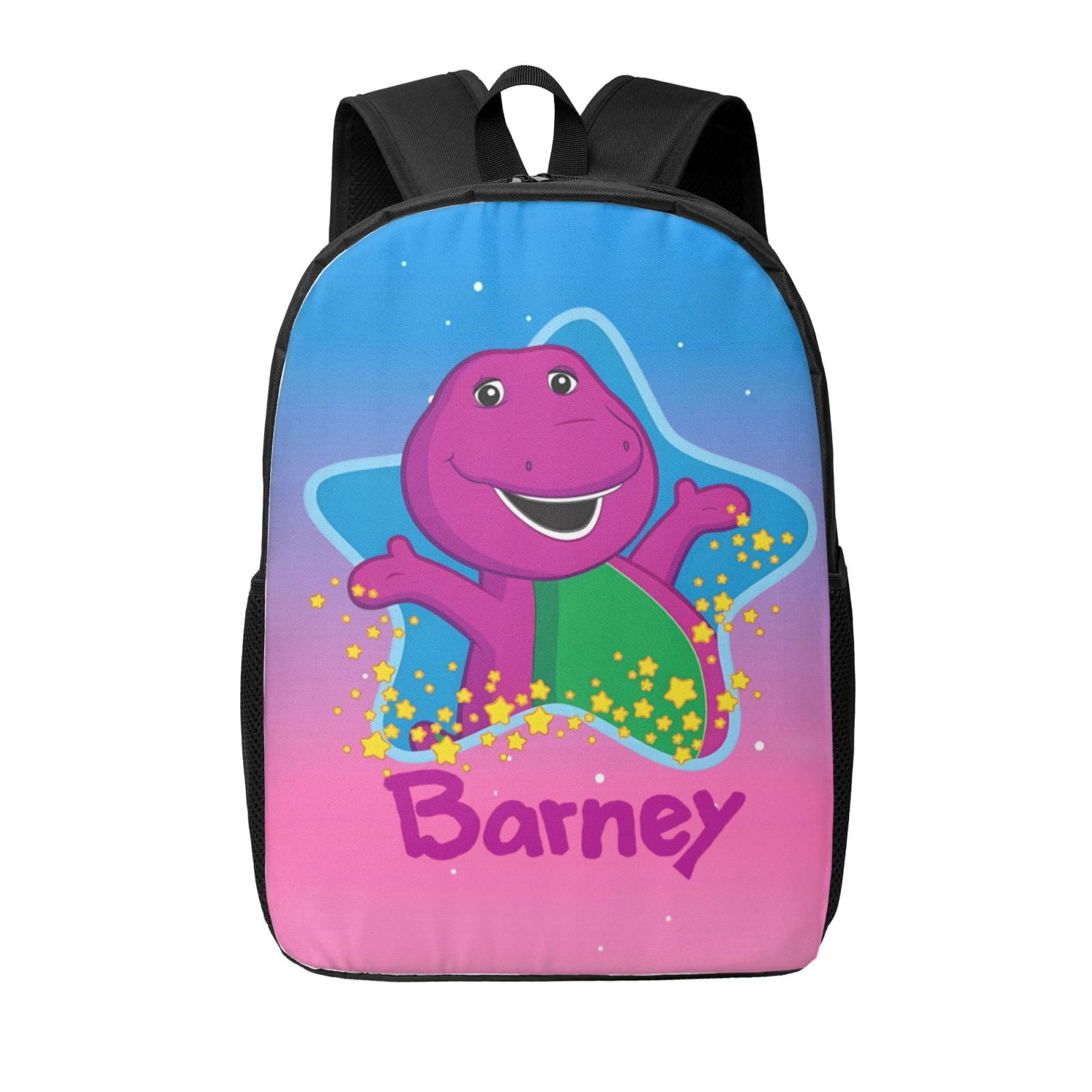 Barney And Friends Backpack 17 Inch Large Capacity Casual School Bag ...