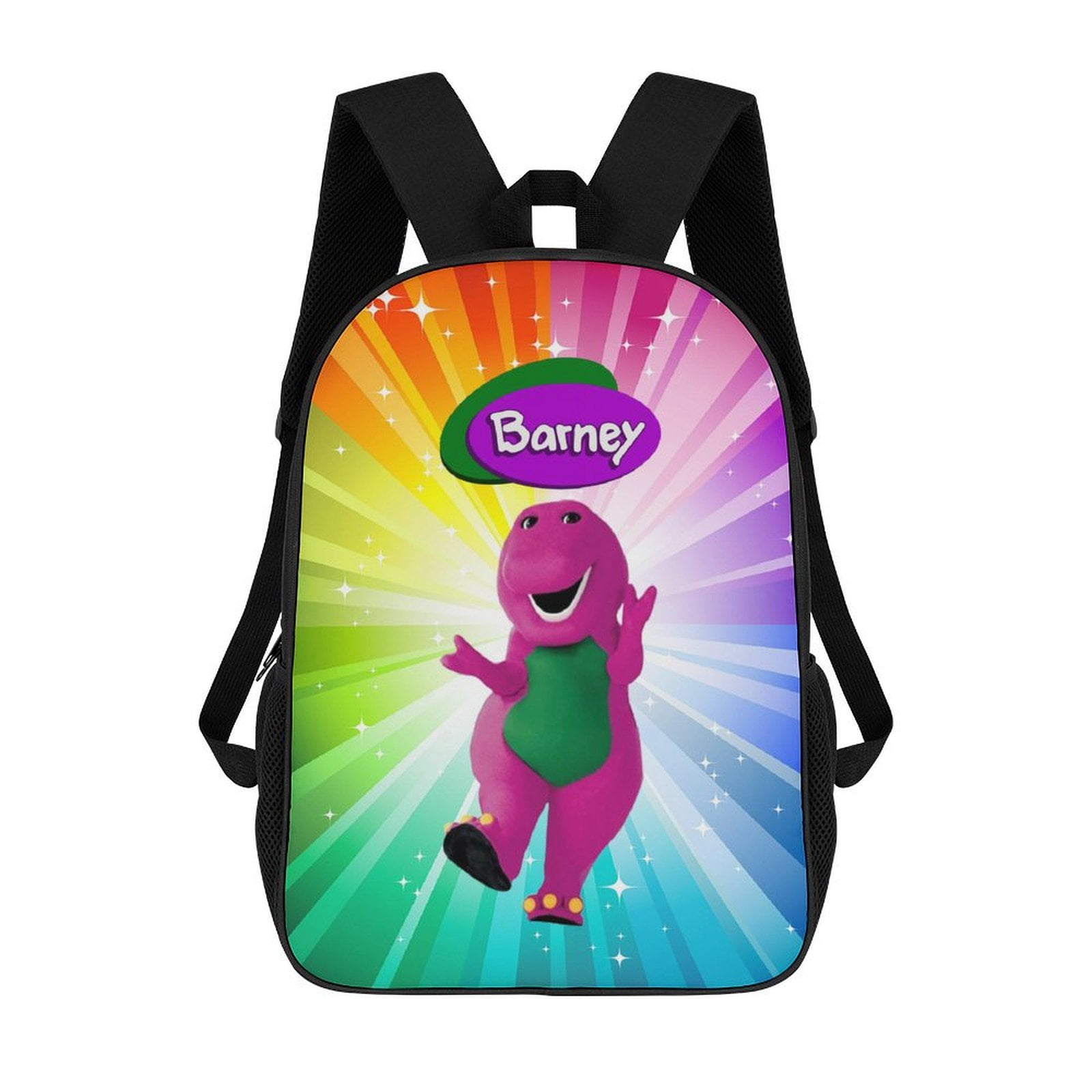 Barney and Friends Backpack 17 Inch Lightweight Anime Print Design ...