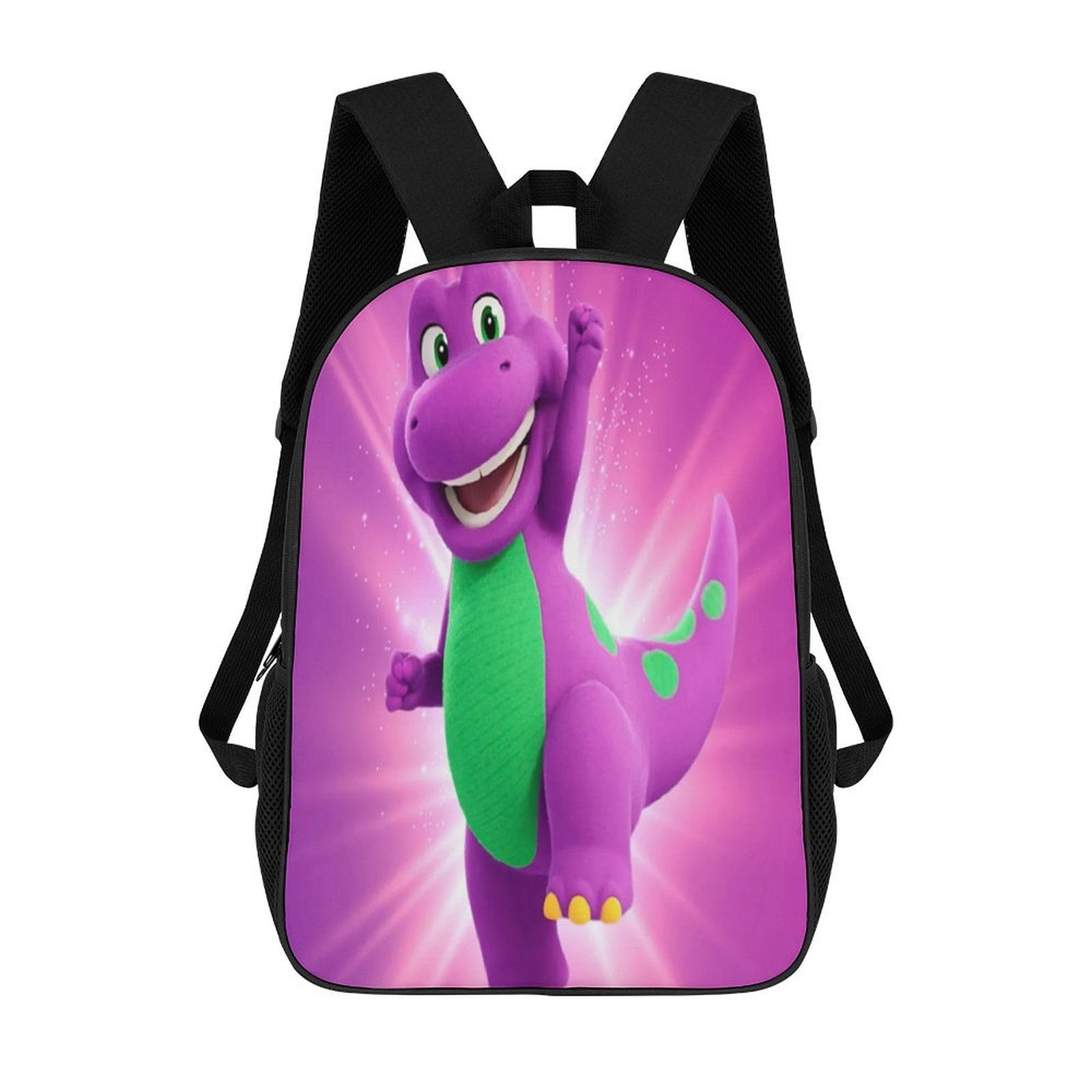 Barney and Friends Backpack 17 Inch Lightweight Anime Print Design ...