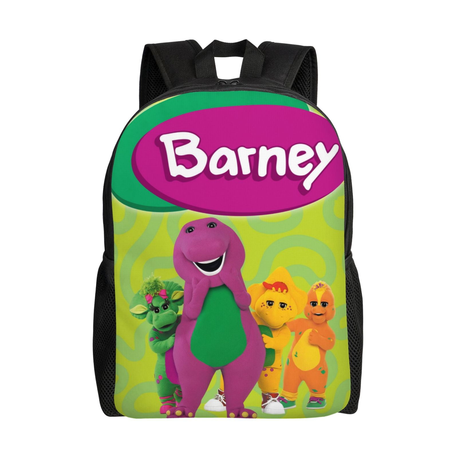 Barney And Friends Backpack Aesthetic Large Capacity Laptop Bookbag ...