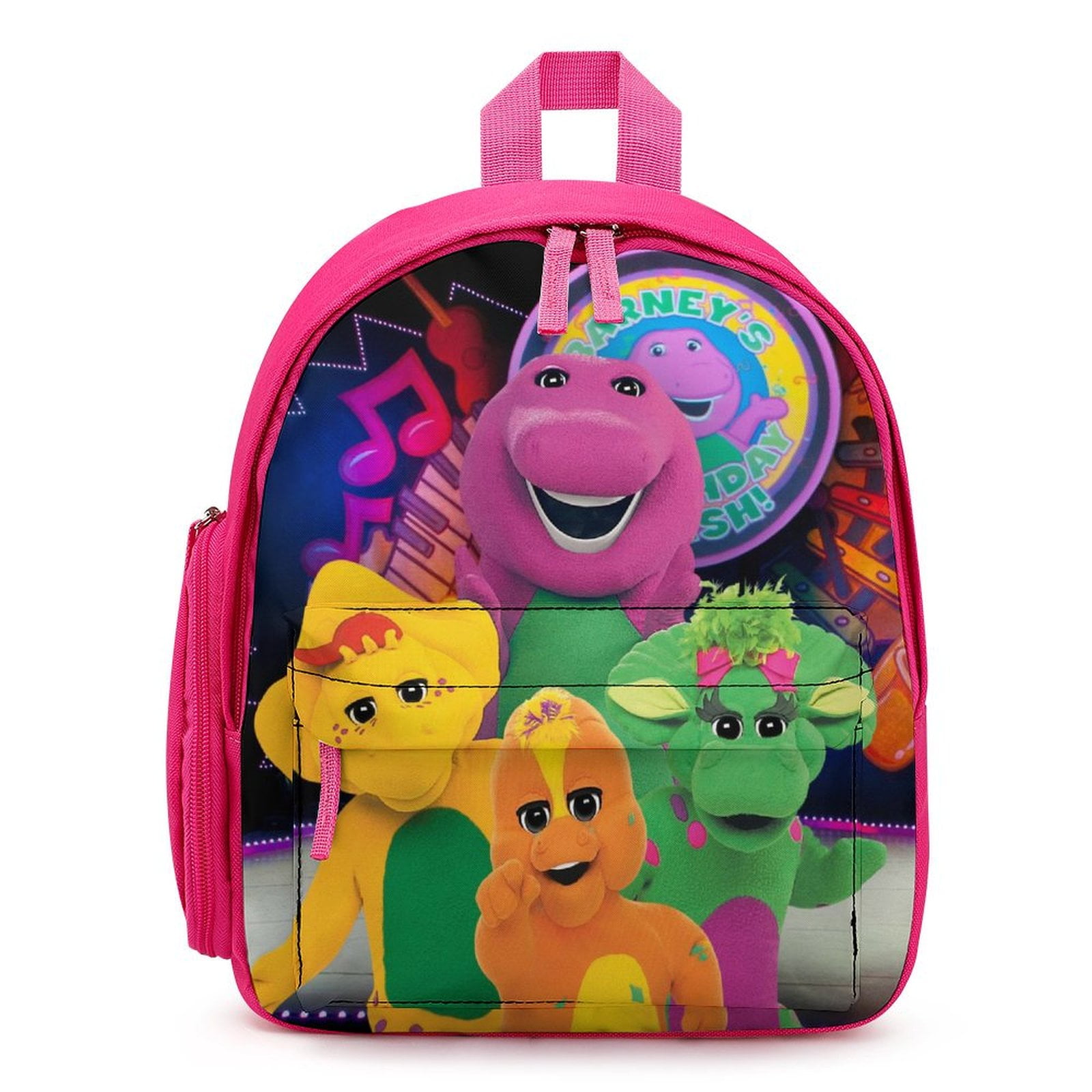 Barney And Friends Backpack Cute Lightweight Small Laptop Bag Daypack ...