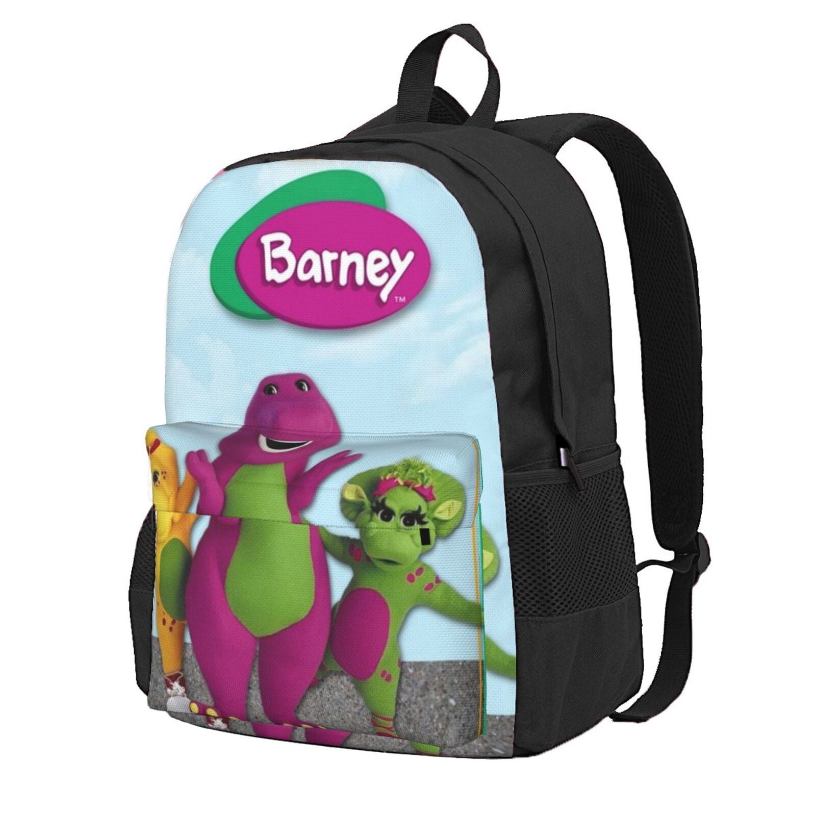 Barney and Friends Backpack HD Printed Book Bag Cartoon Perfect Book ...