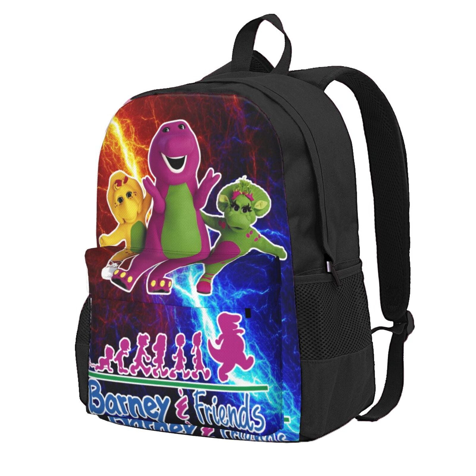 Barney and Friends Backpack HD Printed Book Bag Cartoon Perfect Book ...