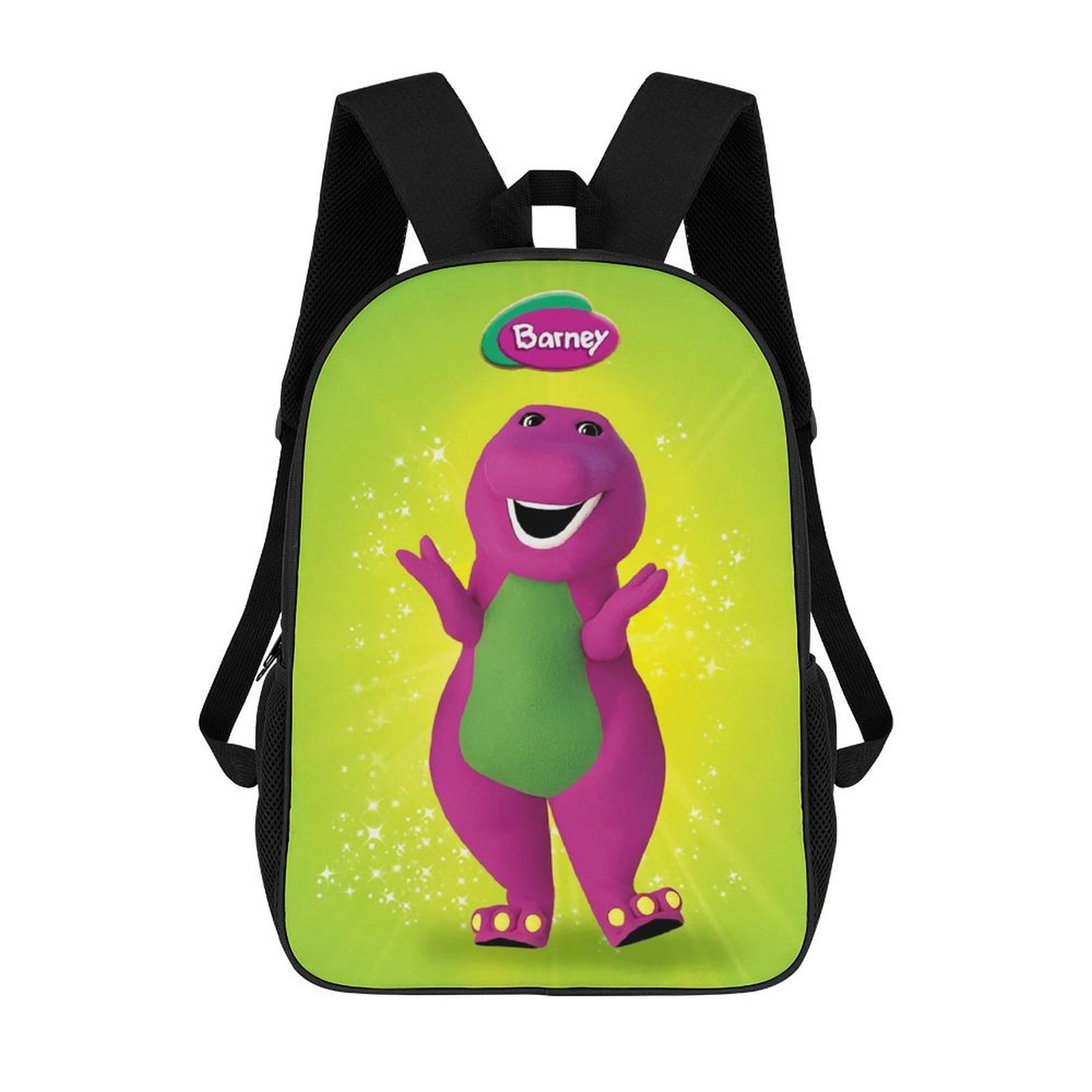 Barney And Friends Backpack Large Capacity 17 Inch Laptop Bag ...