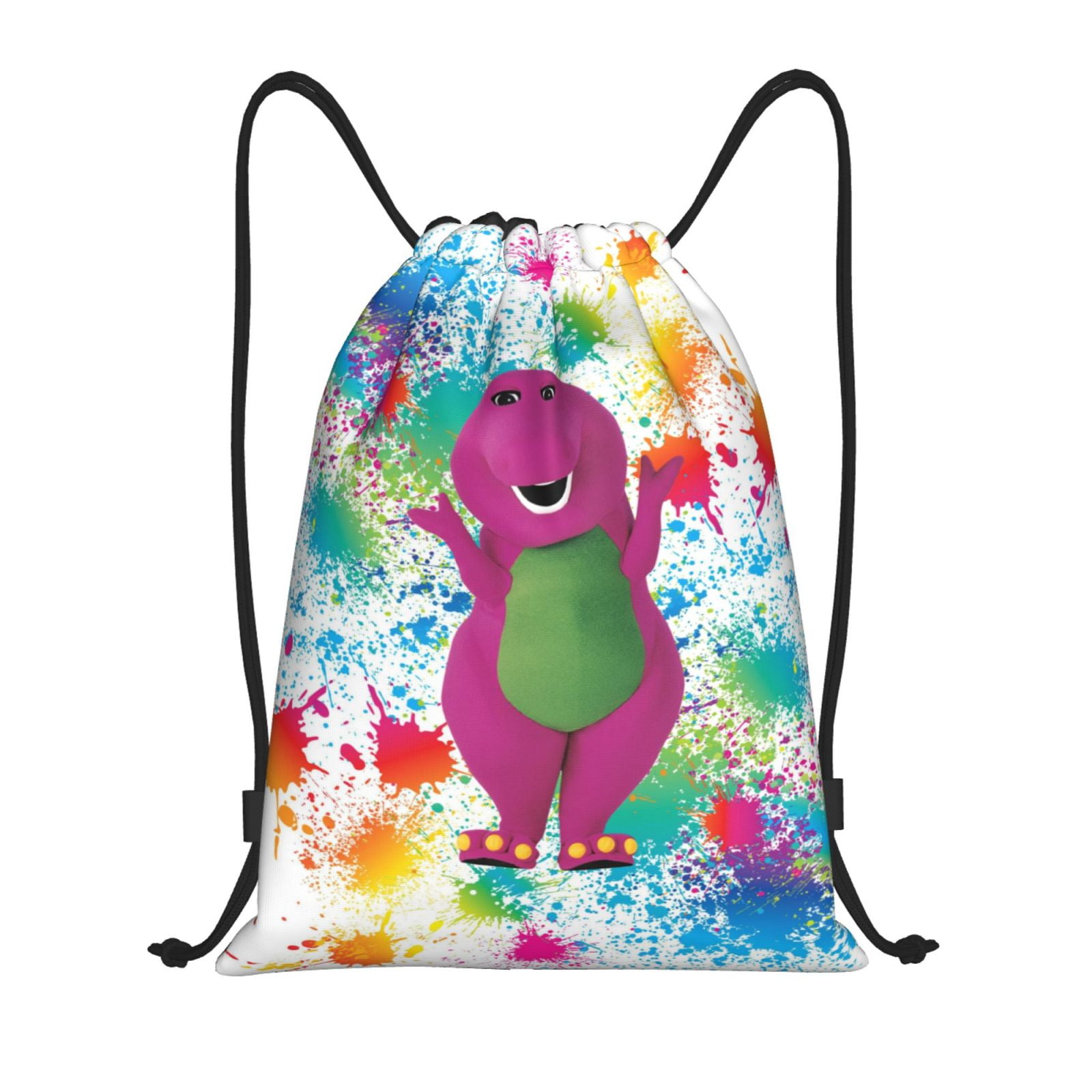 Barney And Friends Drawstring Bags Storage Backpack Drawstring Bags ...
