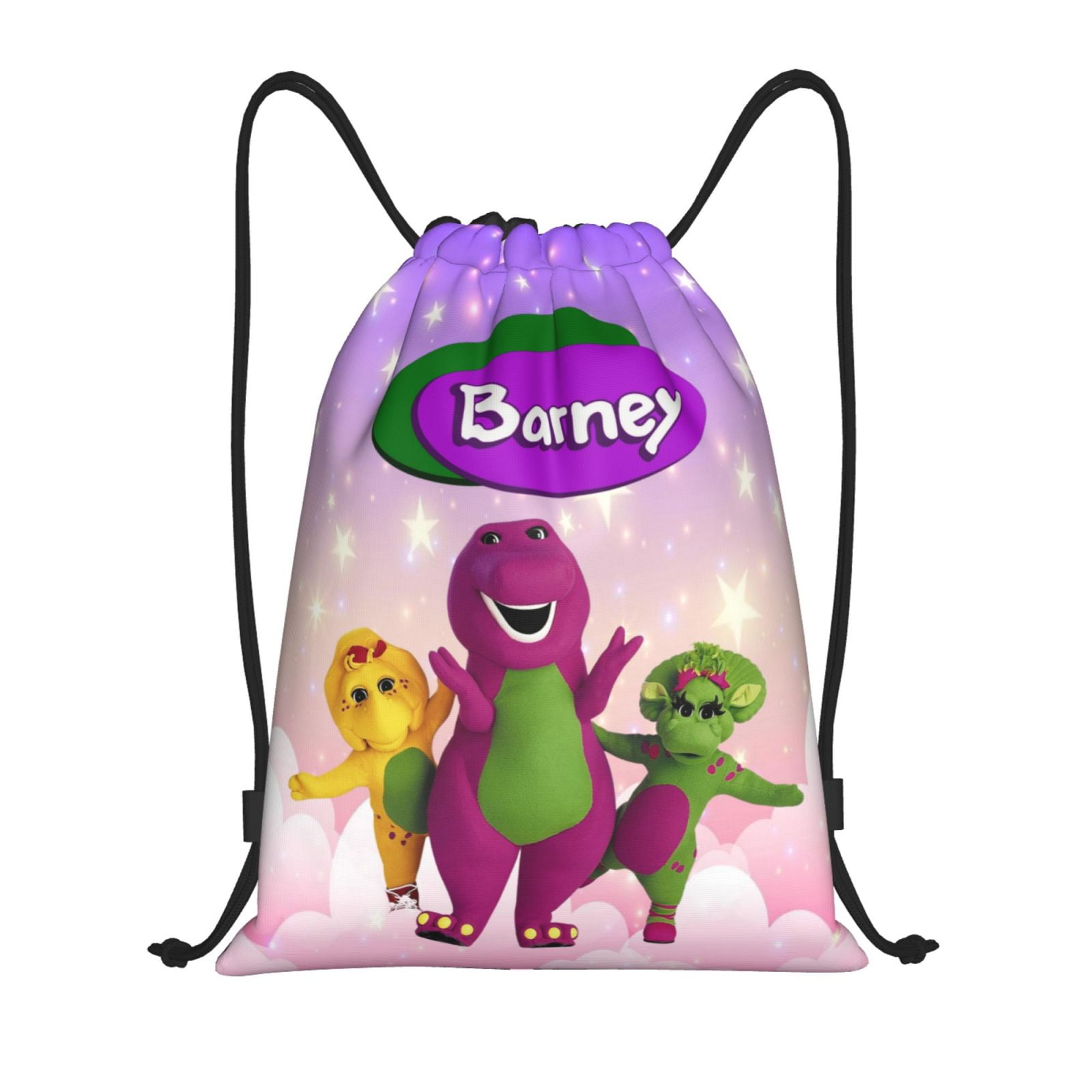 Barney And Friends Drawstring Bags Storage Backpack Drawstring Bags ...