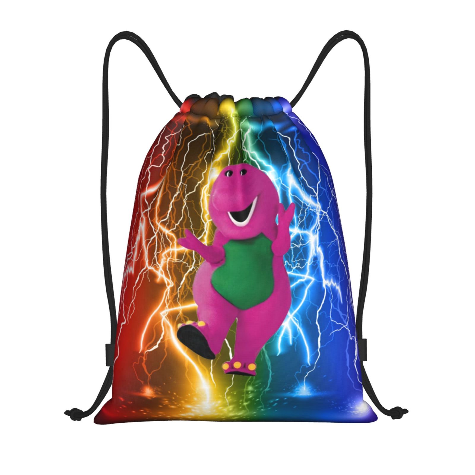 Barney And Friends Drawstring Bags Storage Backpack Drawstring Bags ...