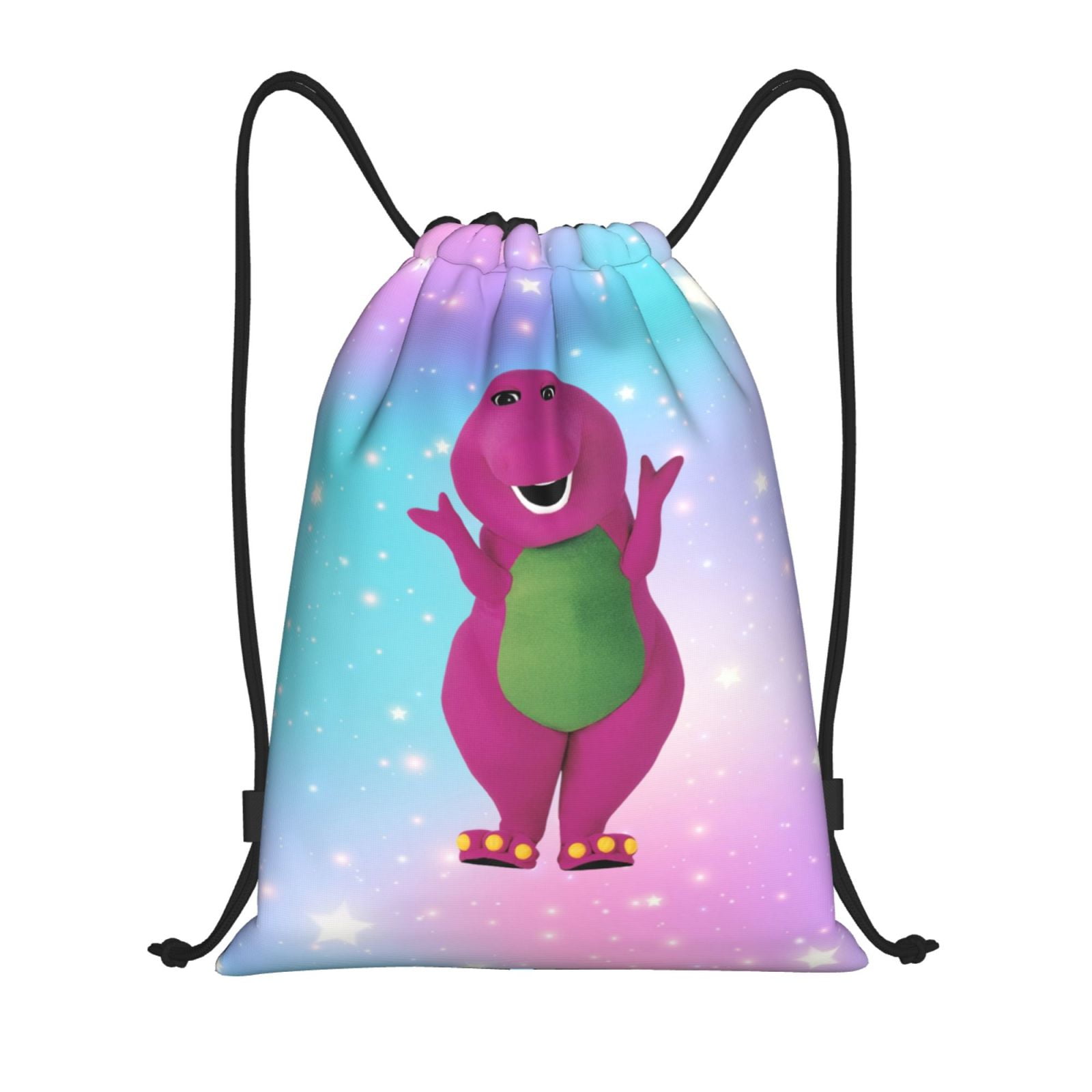 Barney And Friends Drawstring Bags Storage Backpack Drawstring Bags ...