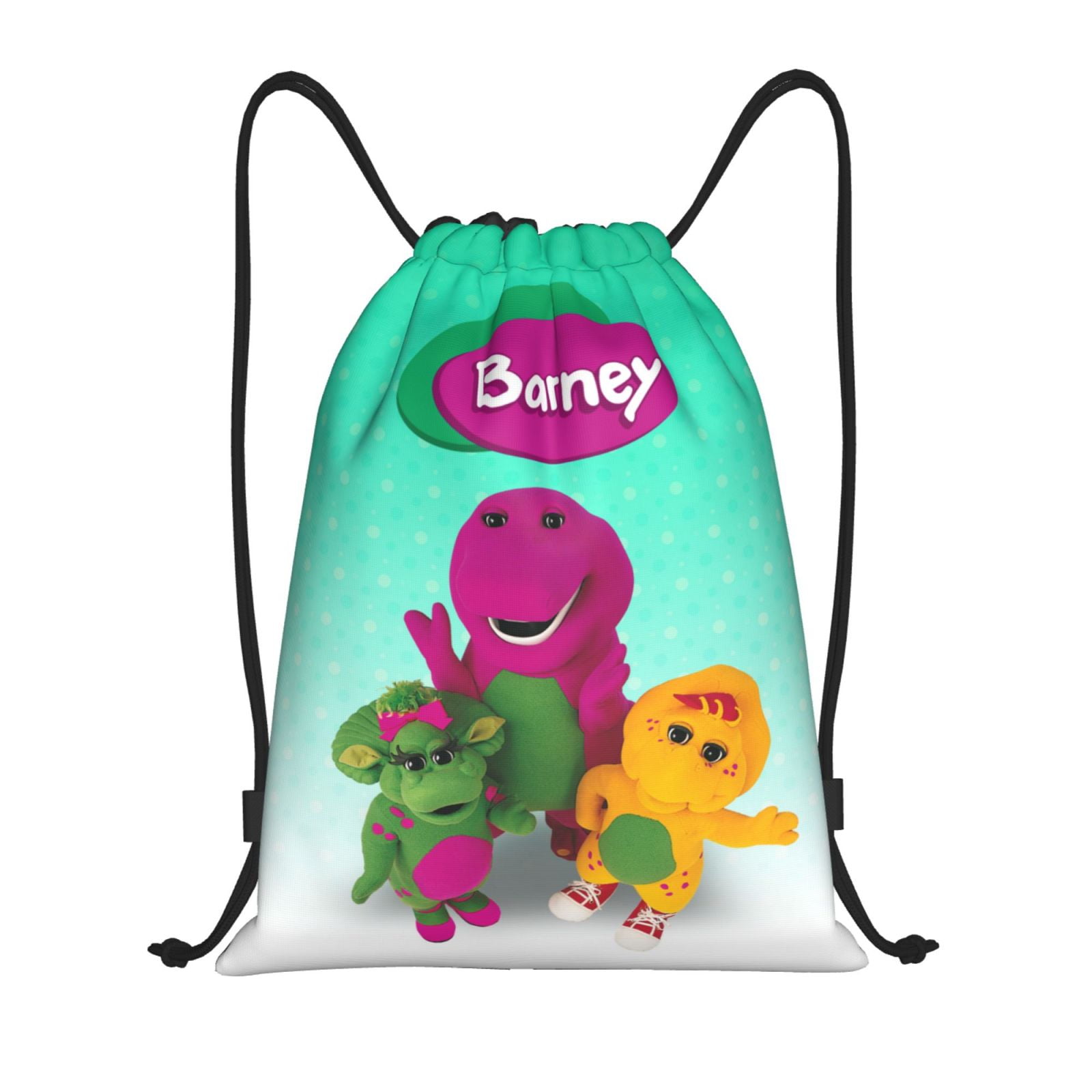 Barney And Friends Drawstring Bags Storage Backpack Drawstring Bags ...