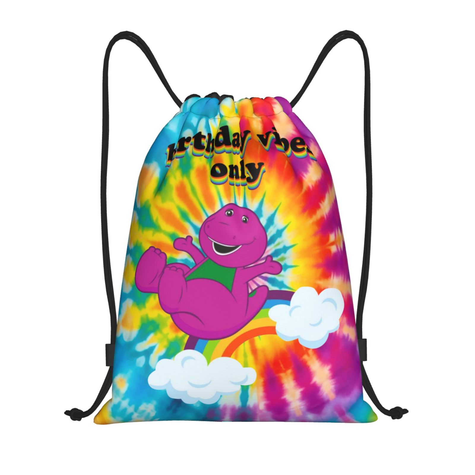 Barney And Friends Drawstring Bags Storage Backpack Drawstring Bags ...