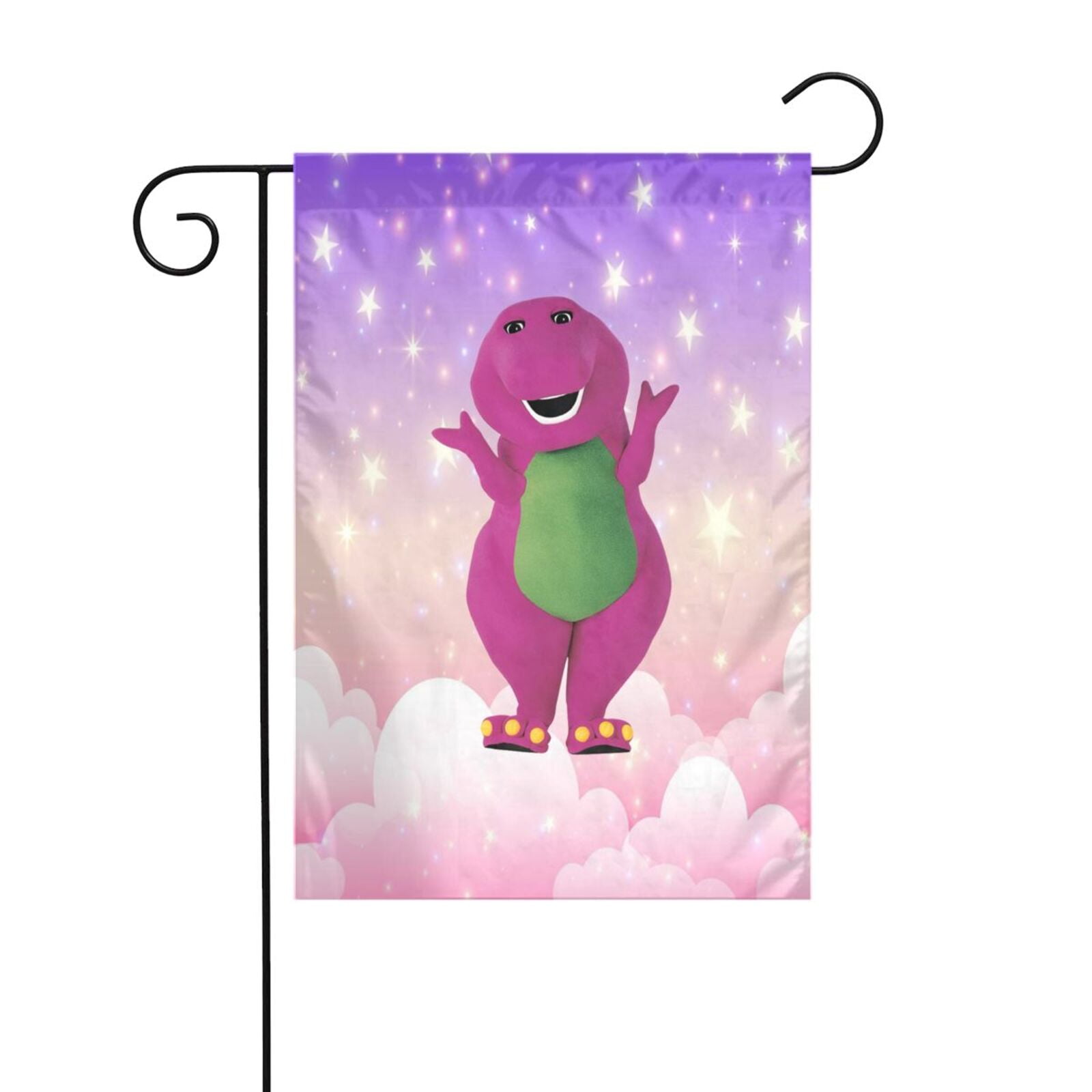 Barney And Friends Garden Flag Vertical Double Sided Rustic Farmland ...