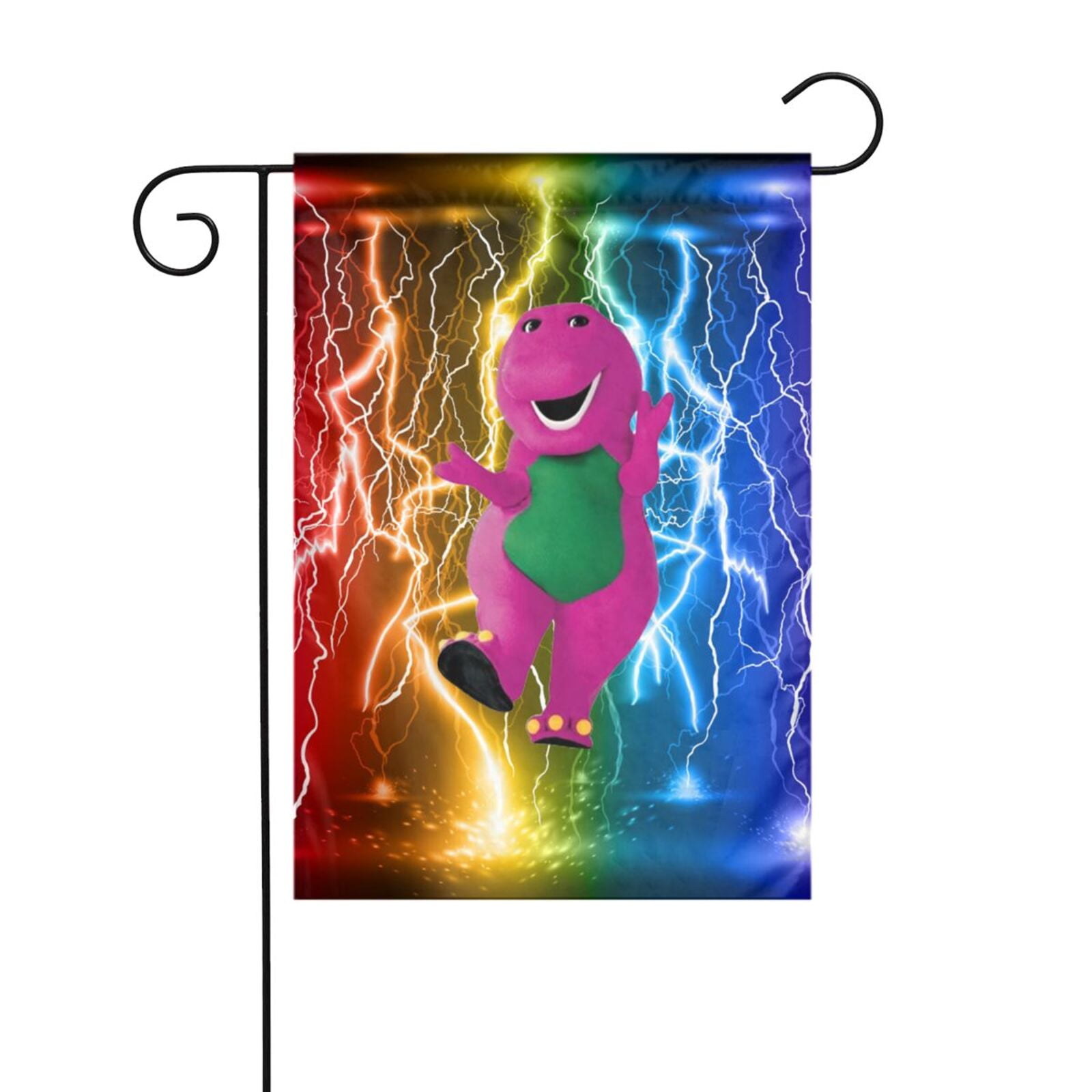 Barney And Friends Garden Flag Vertical Double Sided Rustic Farmland ...