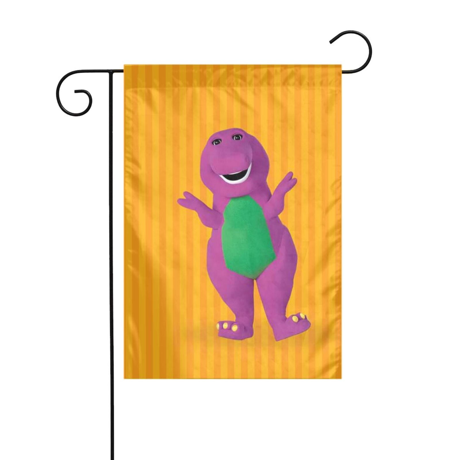 Barney And Friends Garden Flag Vertical Double Sided Rustic Farmland ...