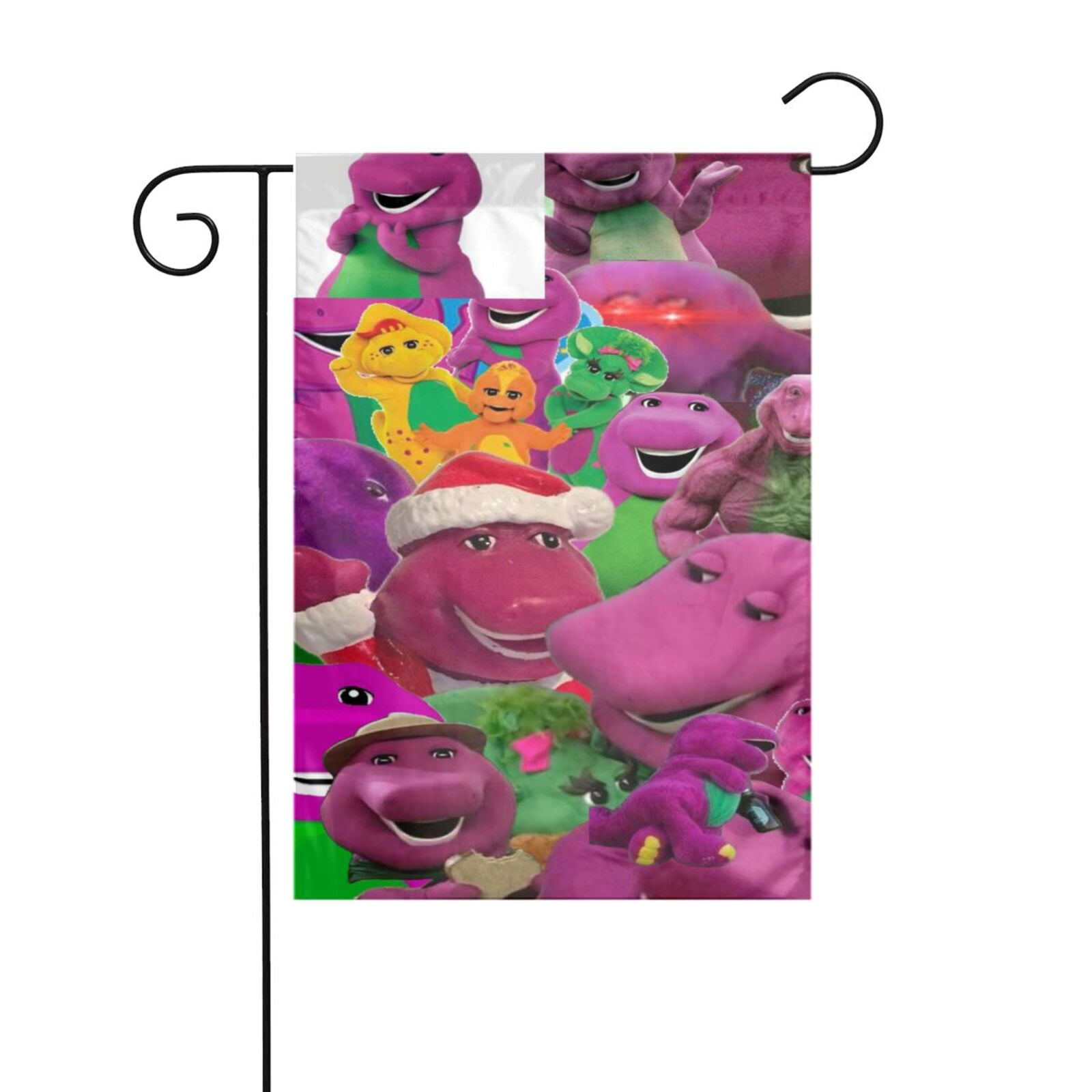 Barney And Friends Garden Flag Vertical Double Sided Rustic Farmland ...
