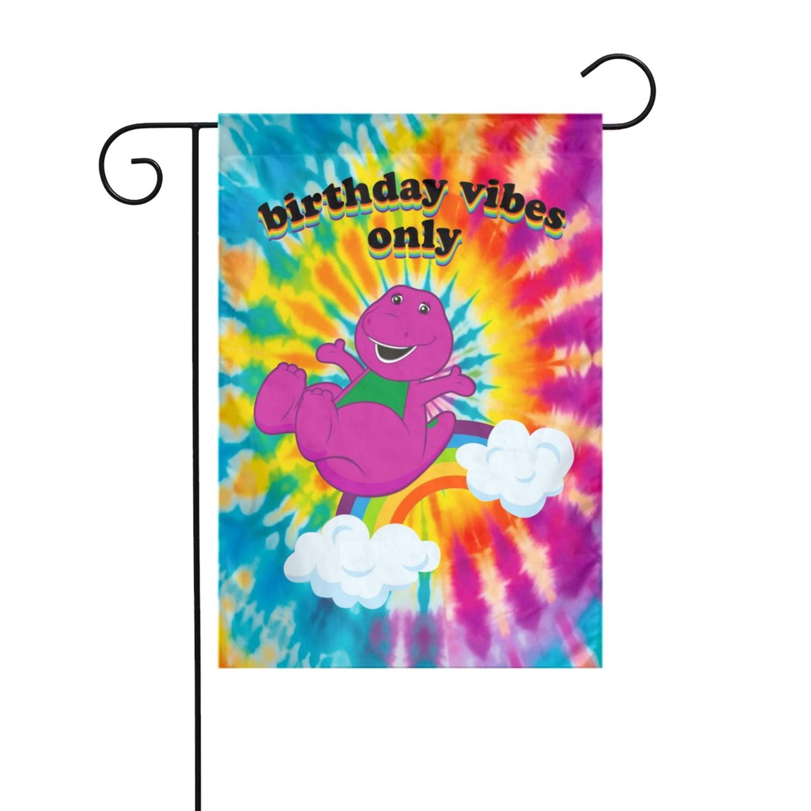 Barney And Friends Garden Flag Vertical Double Sided Rustic Farmland ...