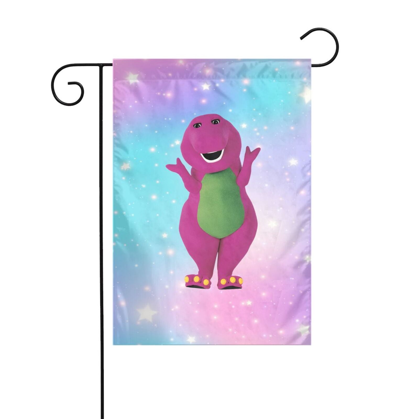 Barney And Friends Garden Flag Vertical Double Sided Rustic Farmland ...