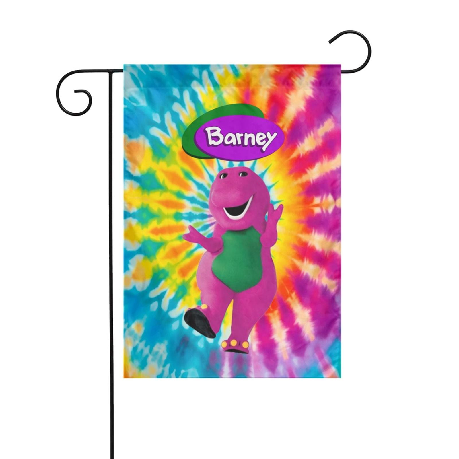 Barney And Friends Garden Flag Vertical Double Sided Rustic Farmland ...