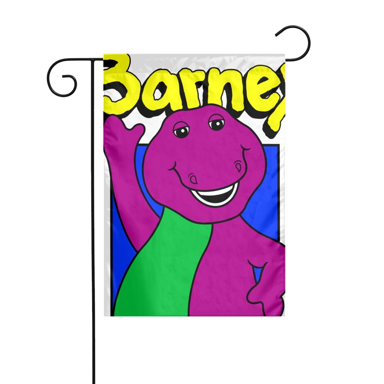 Barney And Friends Garden Flag Vertical Double Sided Rustic Farmland ...