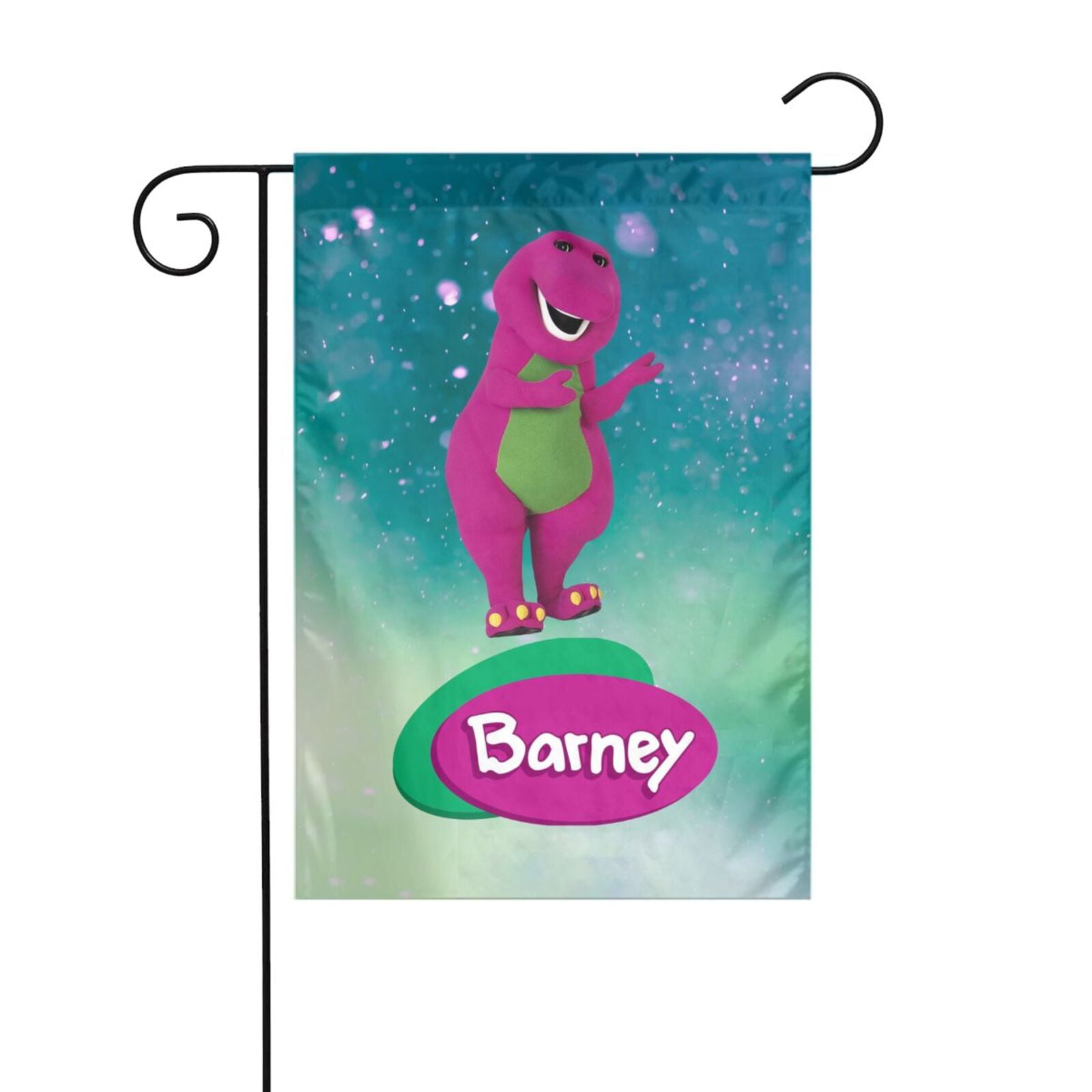 Barney And Friends Garden Flag Vertical Double Sided Rustic Farmland ...