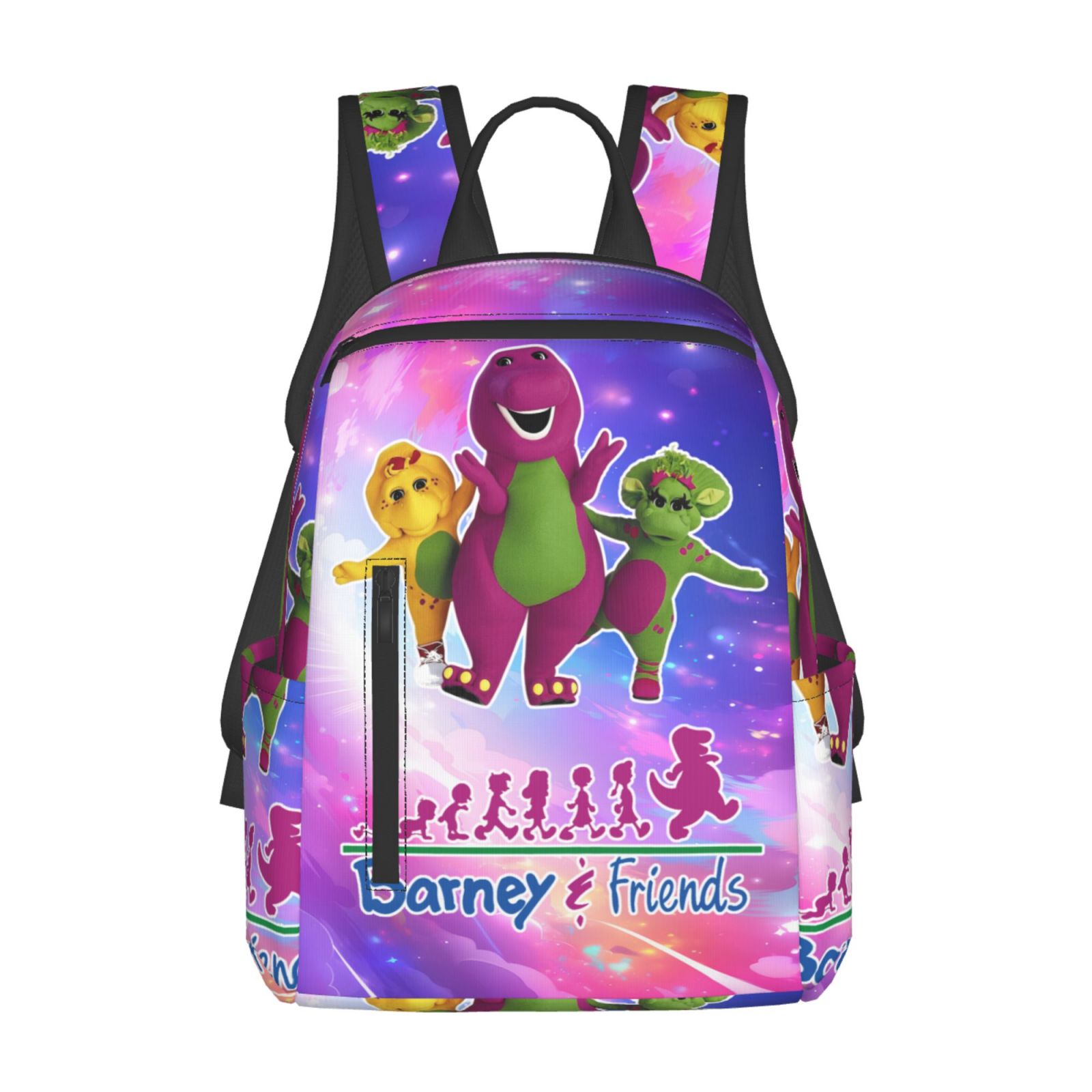 Barney and Friends Laptop Backpack with Compartment Laptop Bag ...