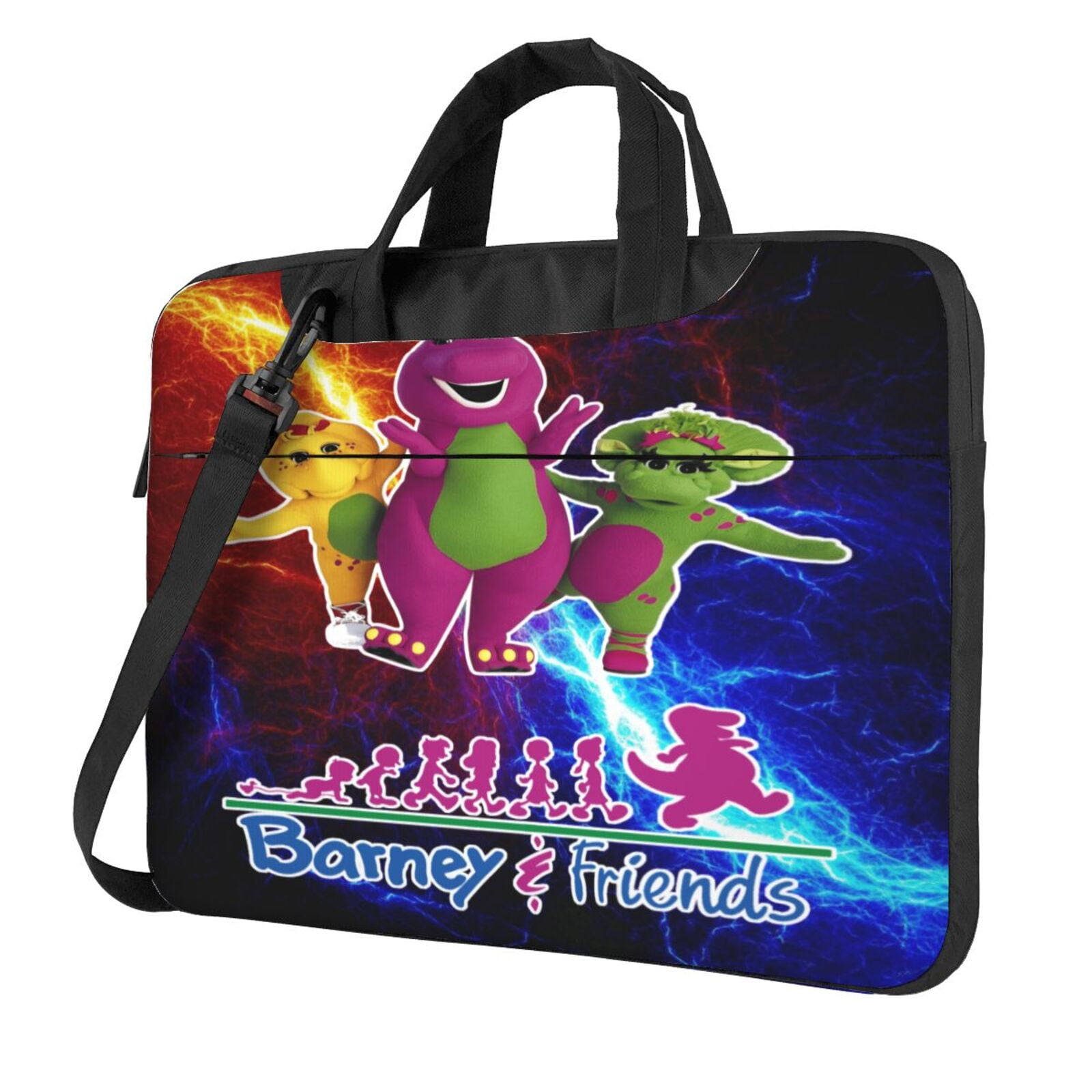 Barney And Friends Laptop Shoulder bag Protective Laptop Polyester ...