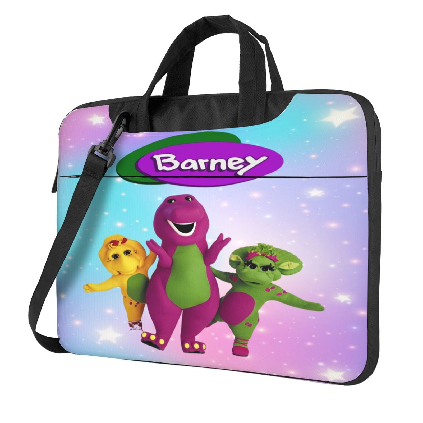 Barney And Friends Laptop Shoulder bag Protective Laptop Polyester ...