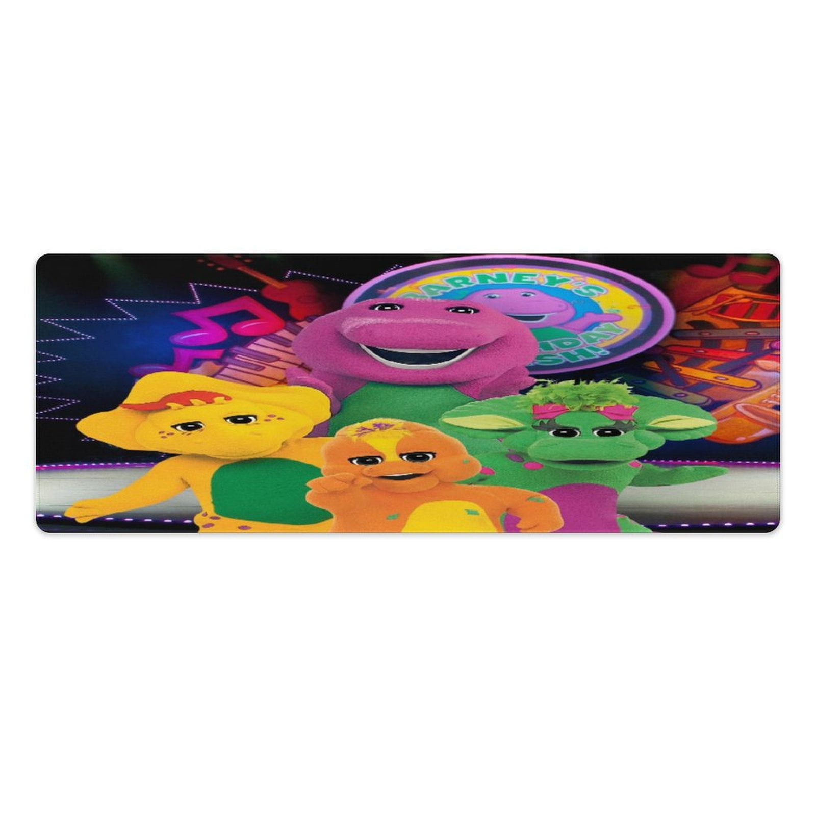 Barney And Friends Large Mouse Pad Cartoon Mouse Pad Rectangle Mouse ...