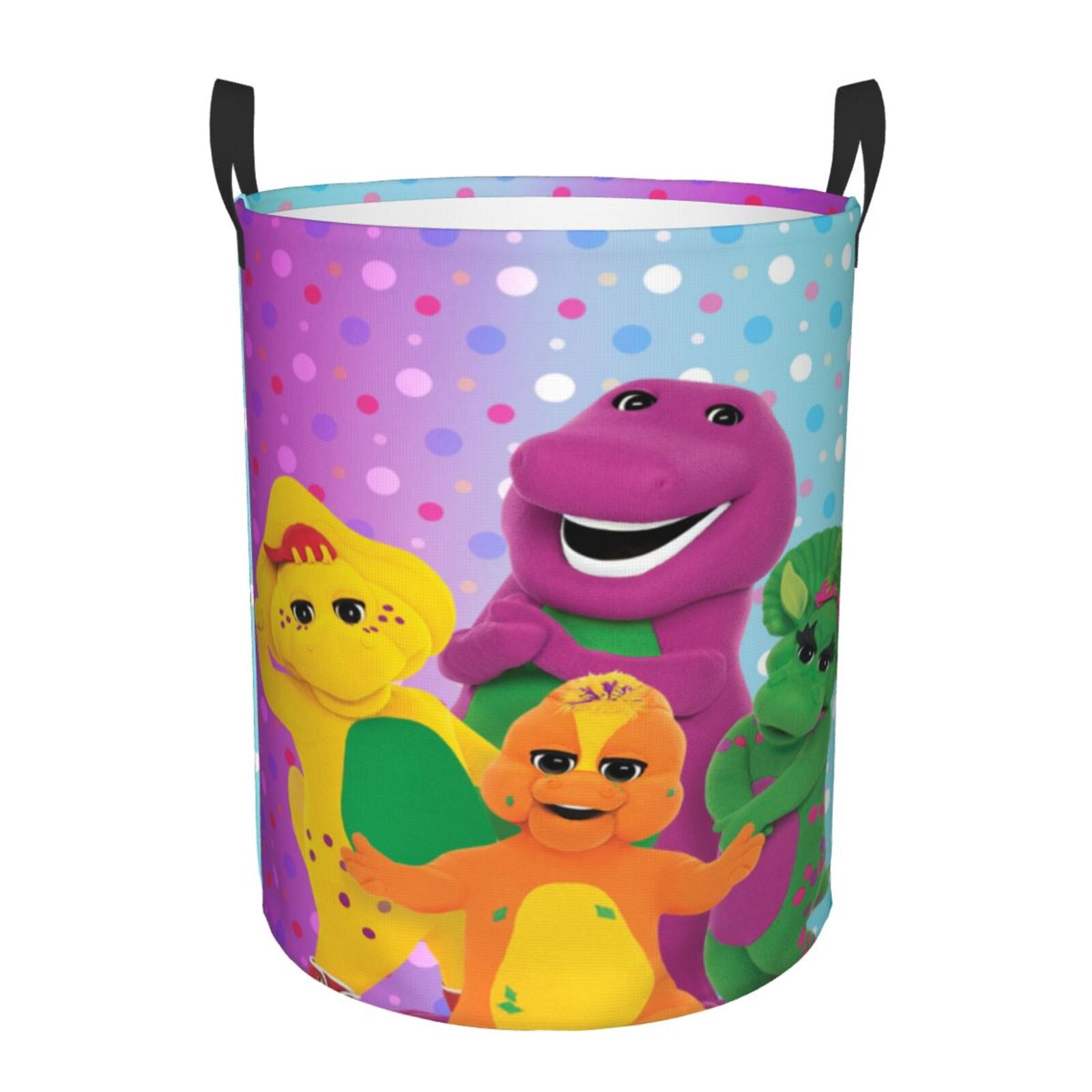Barney And Friends Laundry Hamper Laundrys Basket Large Waterproof ...