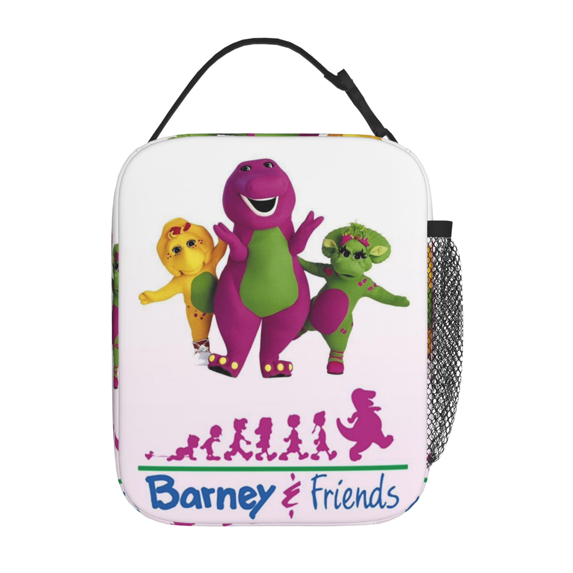 Barney And Friends Lunch Bag Cute Kawaii Insulated Lunch Box With ...