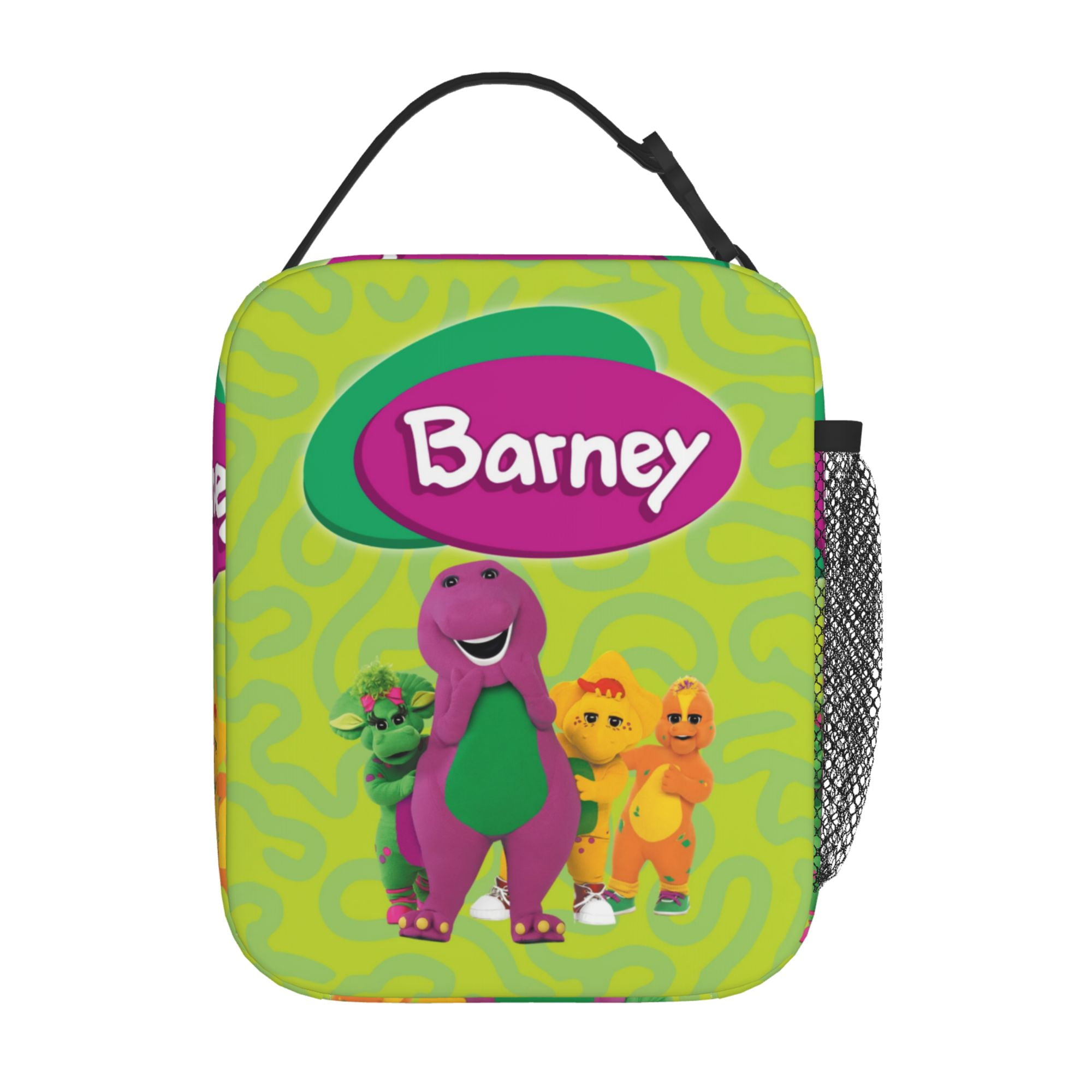 Barney And Friends Lunch Bag Cute Kawaii Insulated Lunch Box With ...