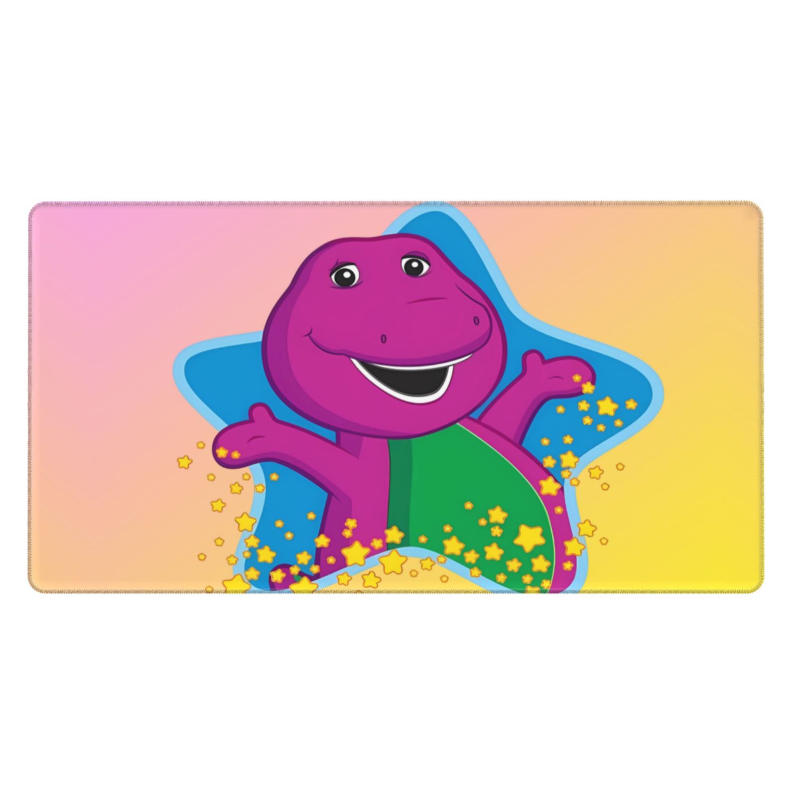Barney And Friends Mouse Pad 16x29.5 Inch Computer Keyboard Mouse Pad ...