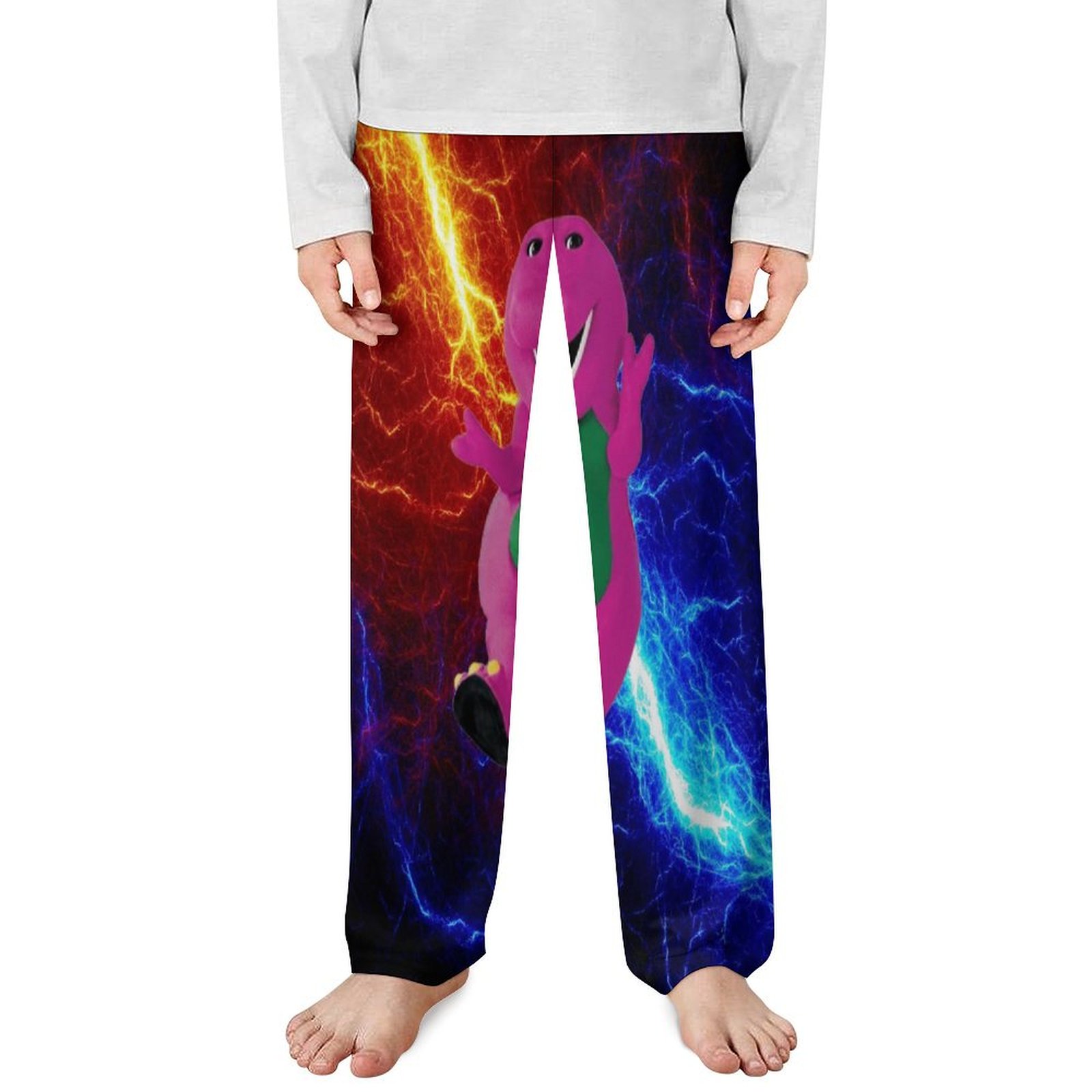 Barney And Friends Pajamas for Boys Girls Cute Cartoon Print Kawaii ...