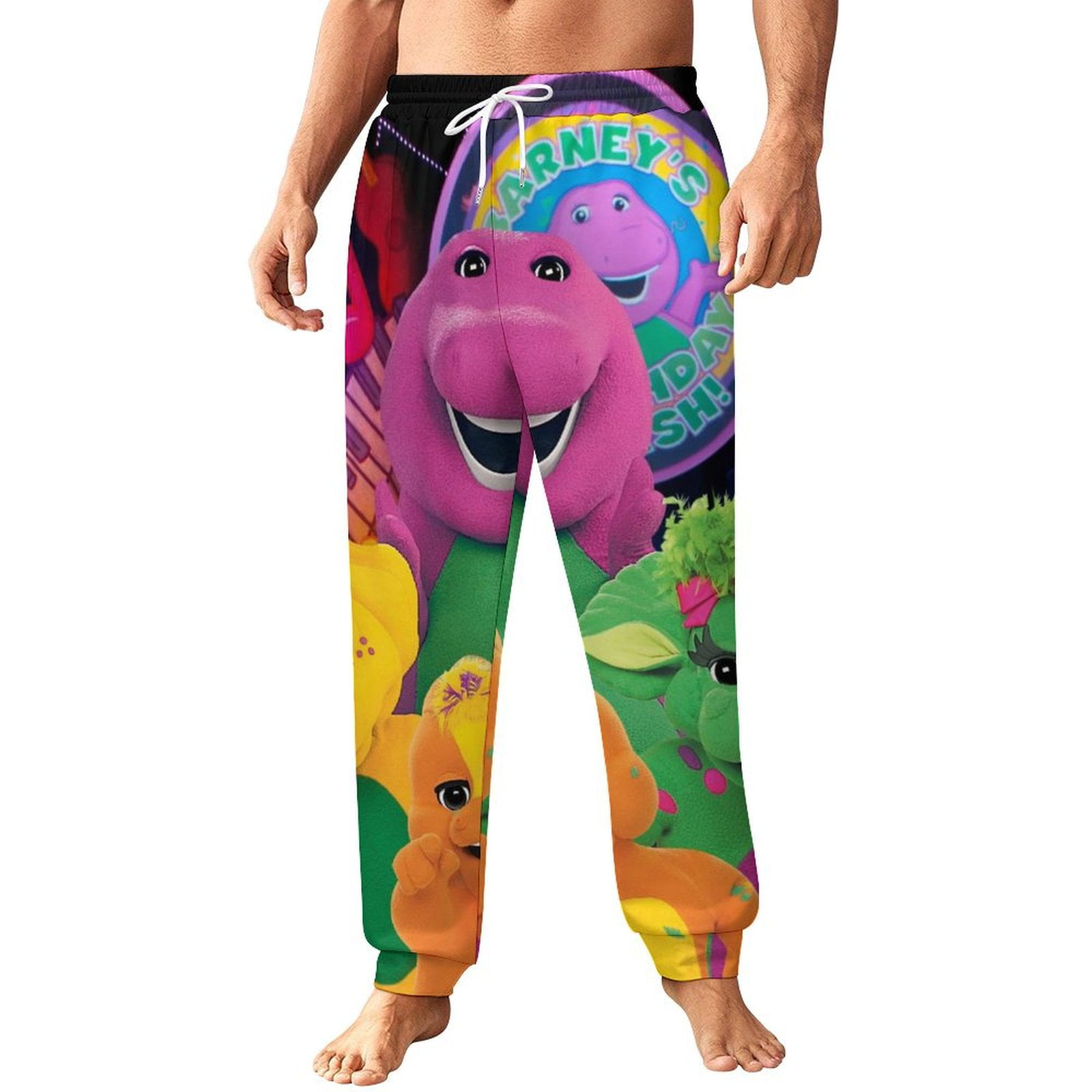 Barney And Friends Sweatpants for Men Women, Funny Printed Elastic ...