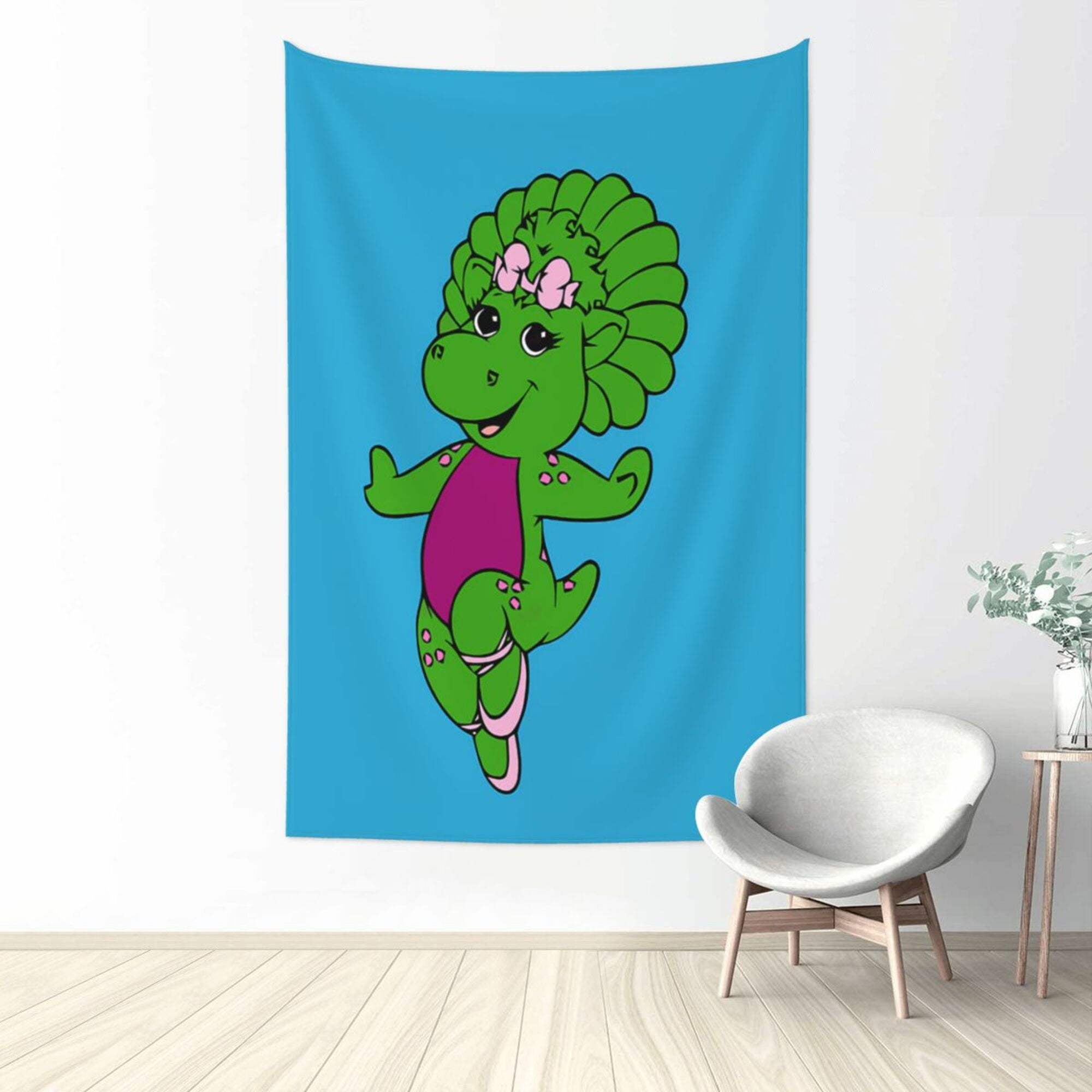 Barney And Friends Tapestry Wall Hanging, Art Poster Decor Tapestries ...