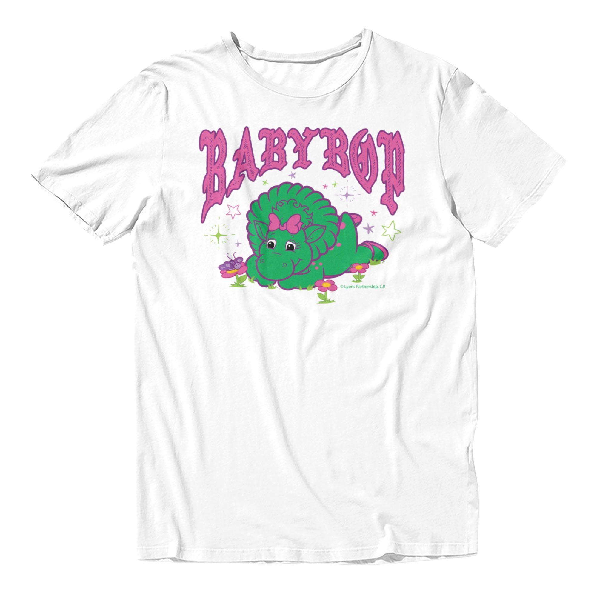 Barney Baby Bop Frolick Men's T Shirt (White, S-XXXL) - Walmart.com