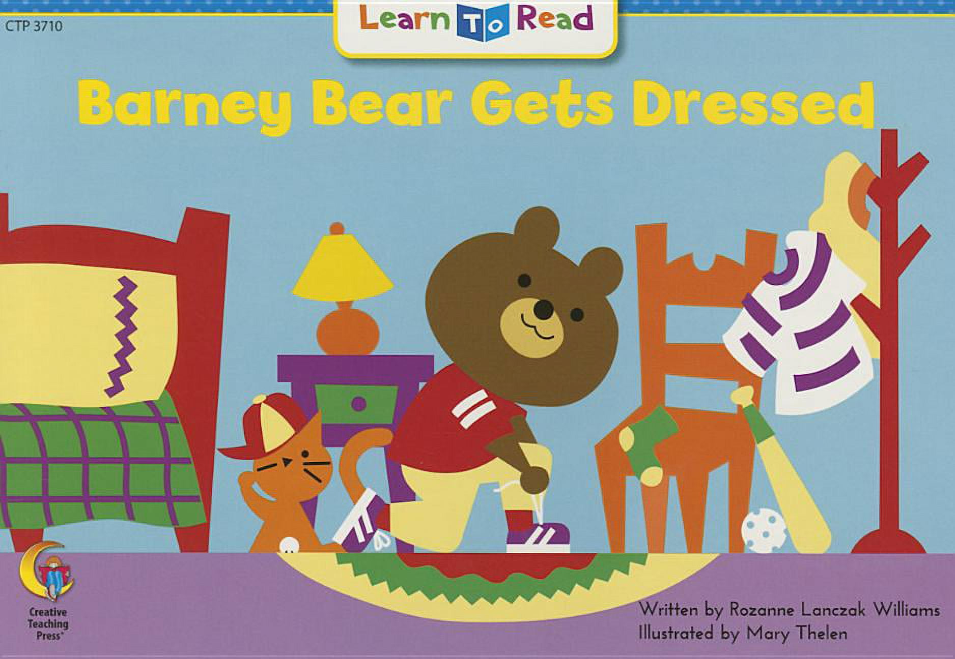 Barney Bear Gets Dressed (Paperback) - Walmart.com