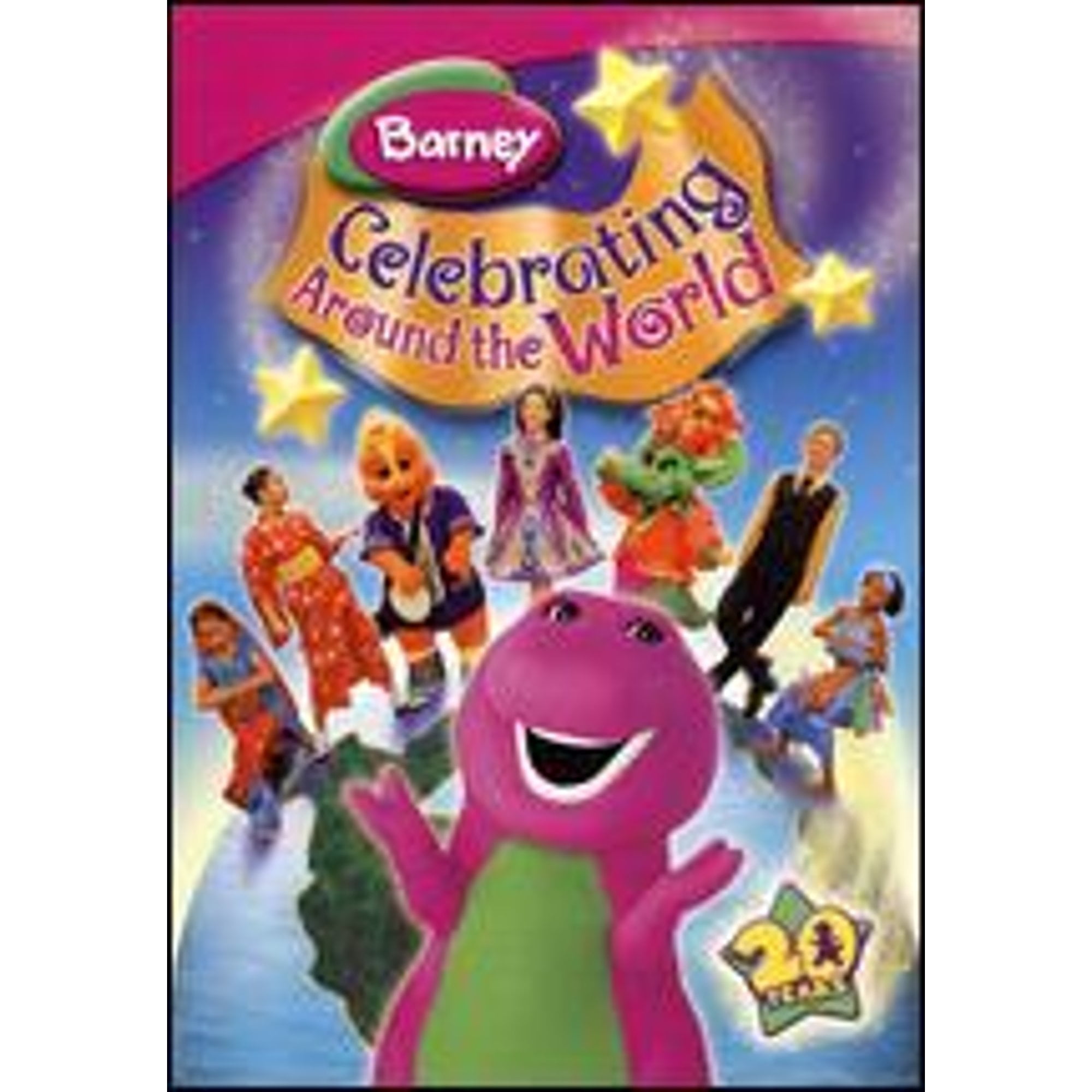 Pre-Owned Barney: Celebrating Around the World (DVD 0045986316059 ...