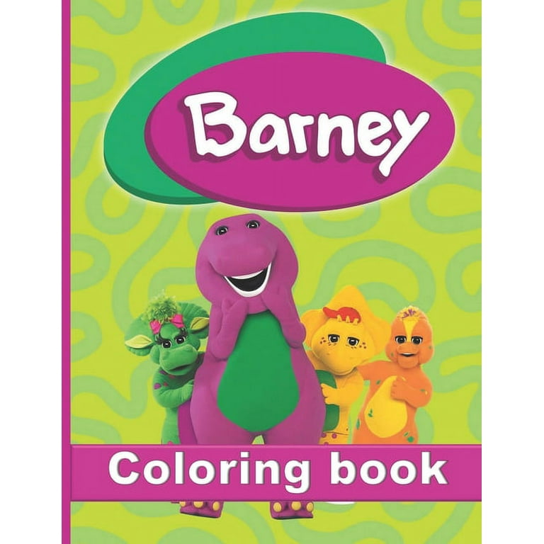 barney and friends coloring pages printables