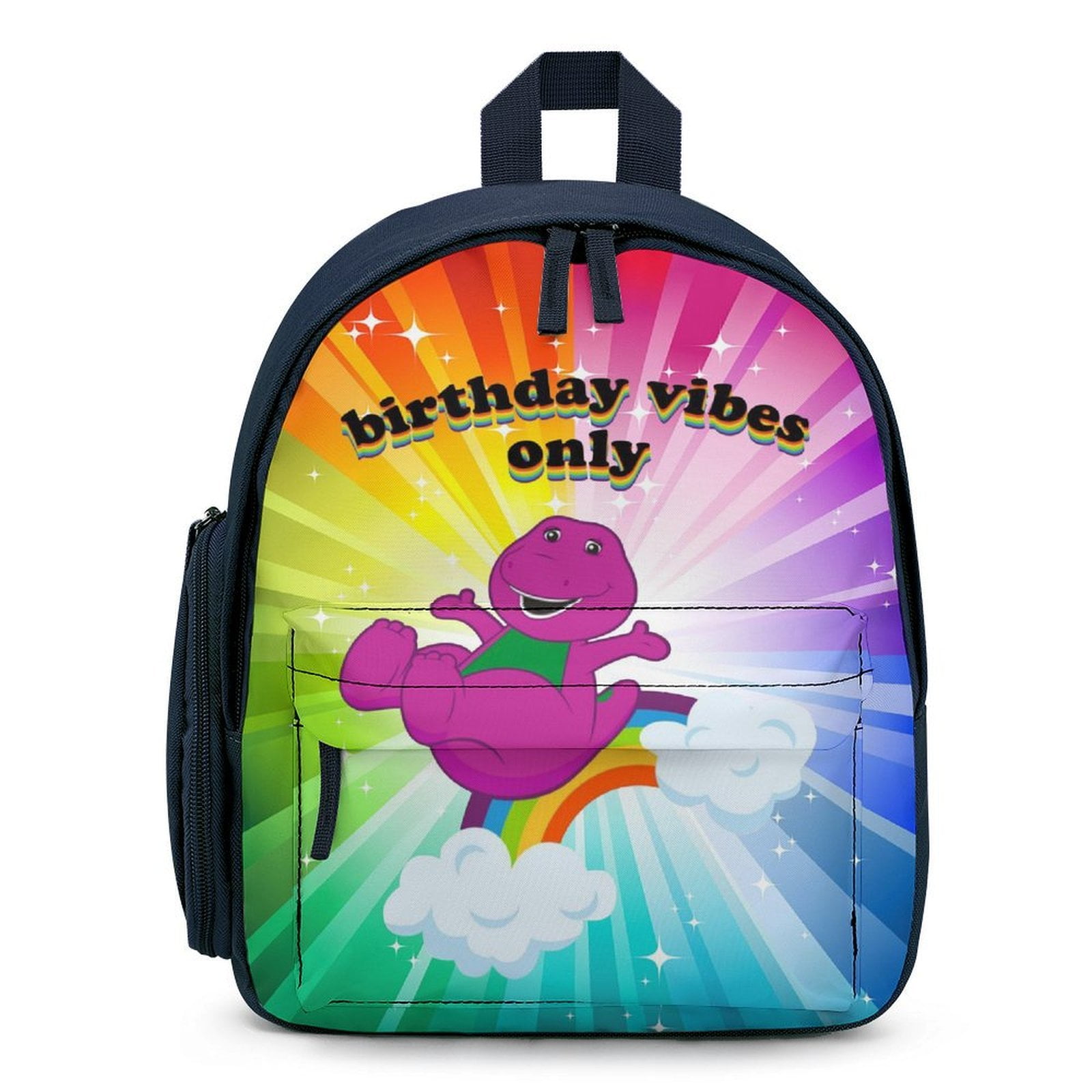 Barney Dinosaur Friends Backpack for Men Women Small Backpack with ...