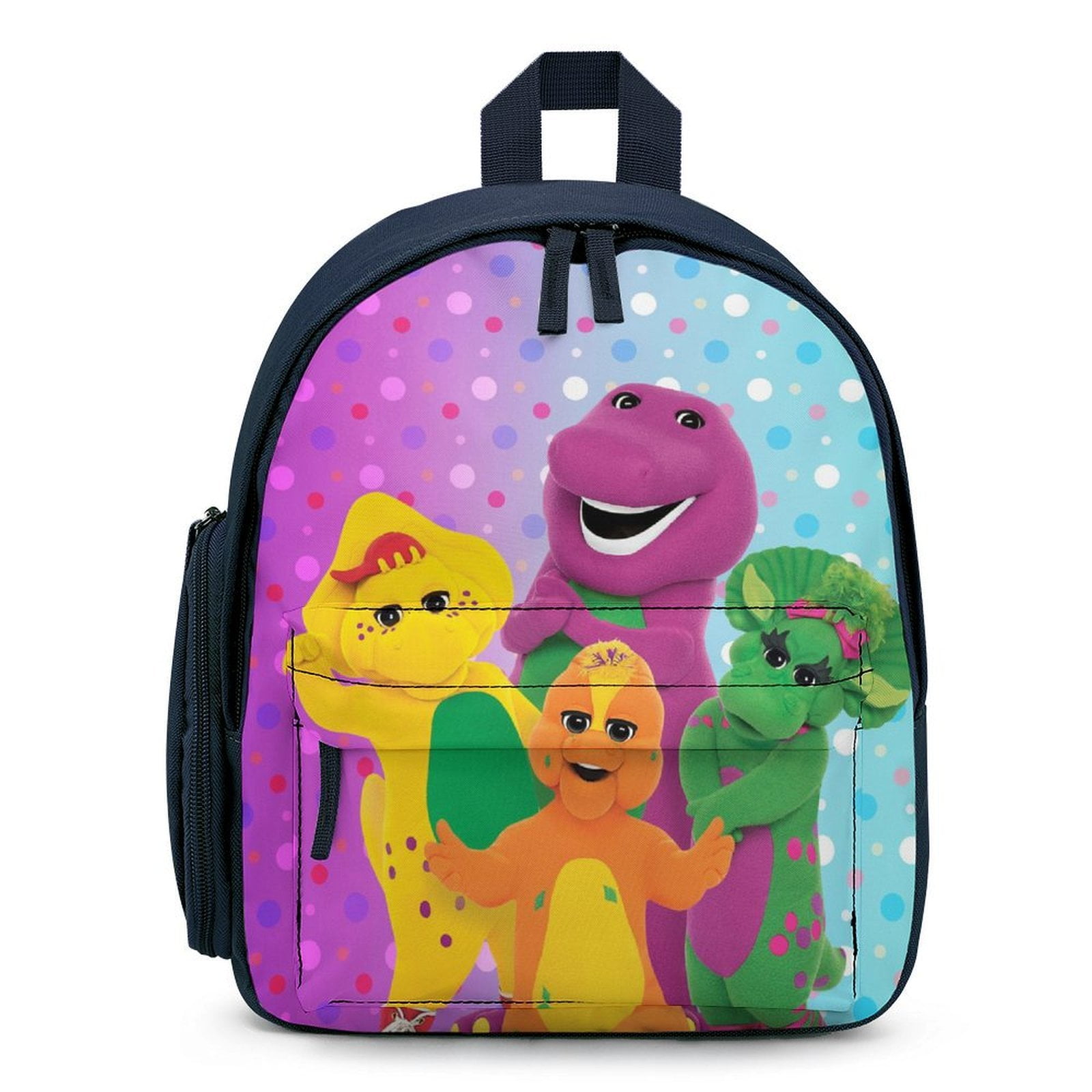 Barney Dinosaur Friends Backpack for Men Women Small Backpack with ...
