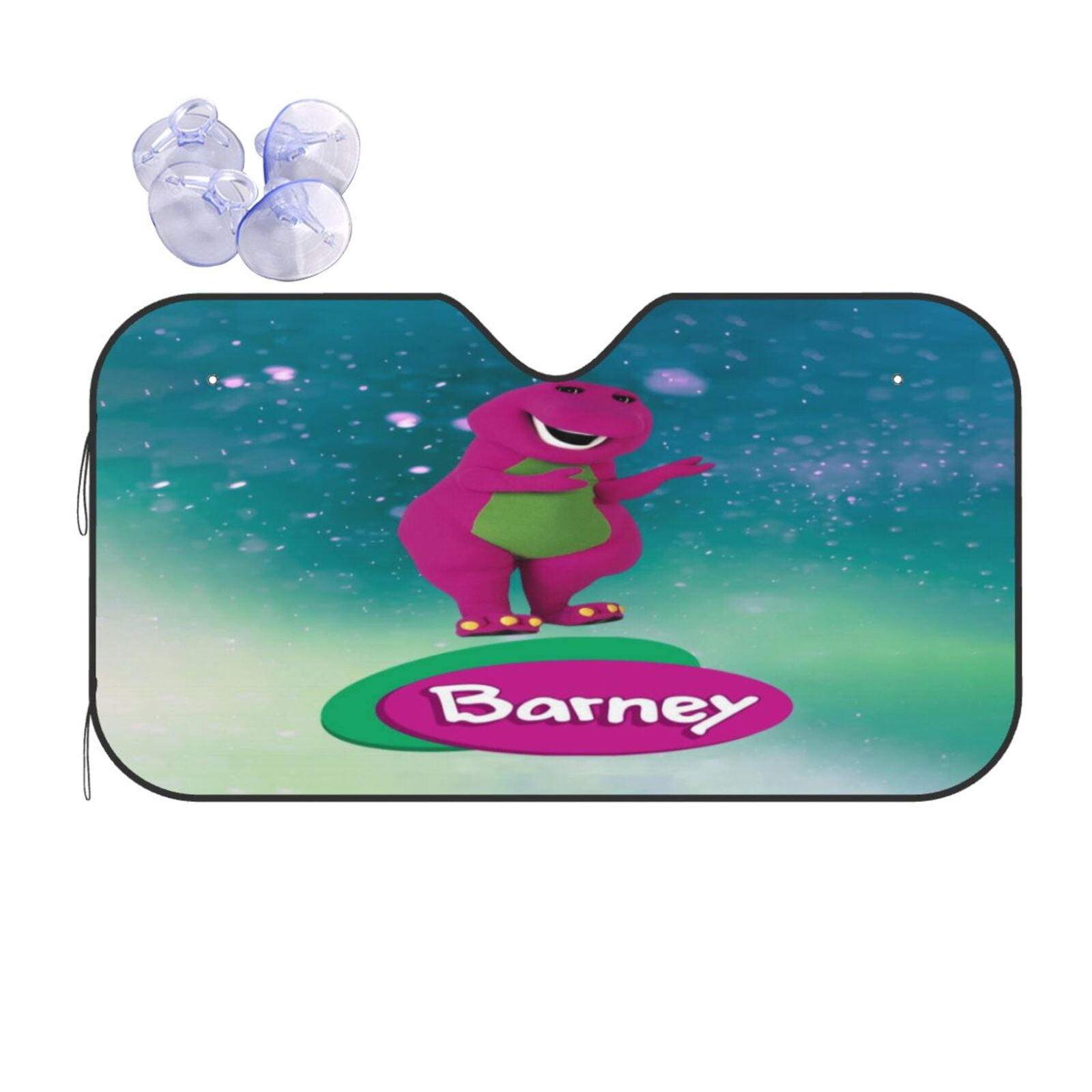 Barney Dinosaur Friends Car Sunshade Front Windshield Sun Shades Car ...