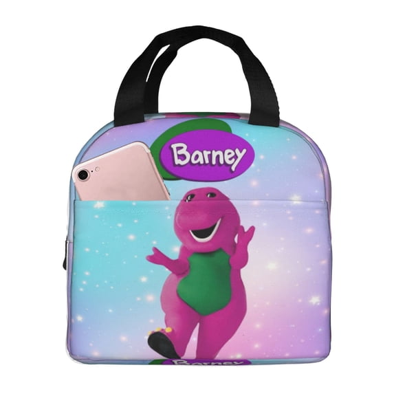 Barney Dinosaur Friends Lunch Bag Lunch Box Reusable Bento Box Hot and ...