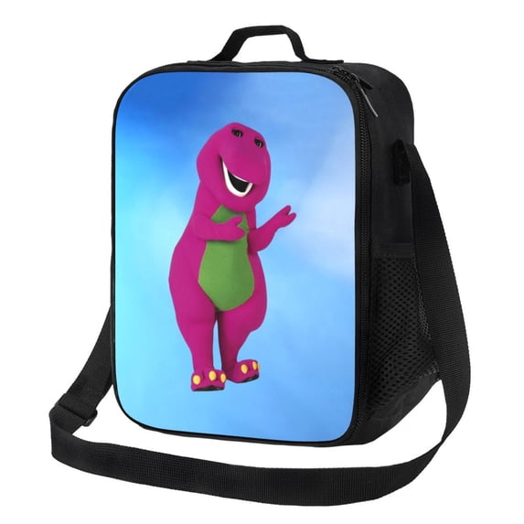 Barney Dinosaur Friends Lunch Bag Portable Insulation Lunch Box ...