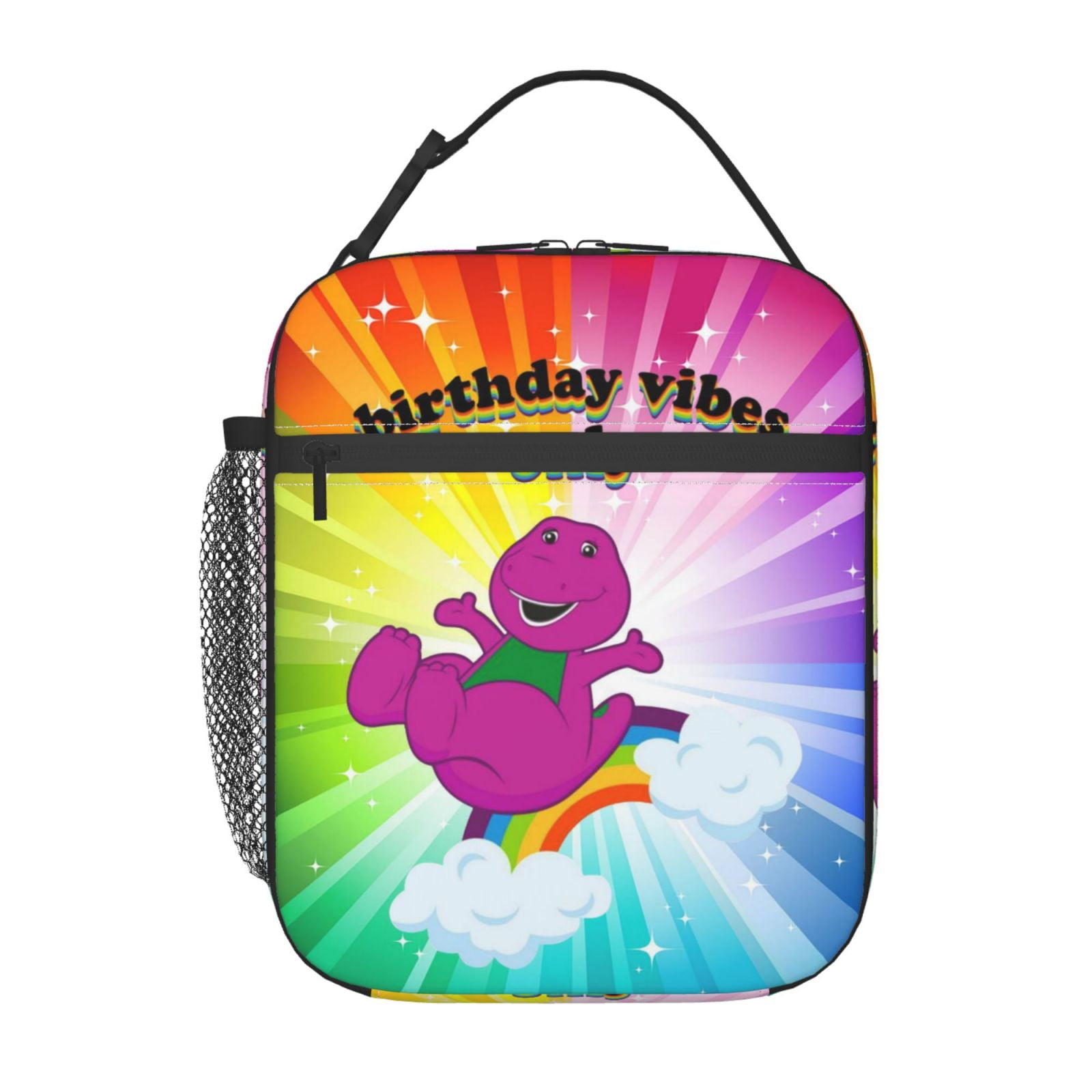 Barney Dinosaur Friends Lunch Bag Portable Lnsulation Lunch Box ...